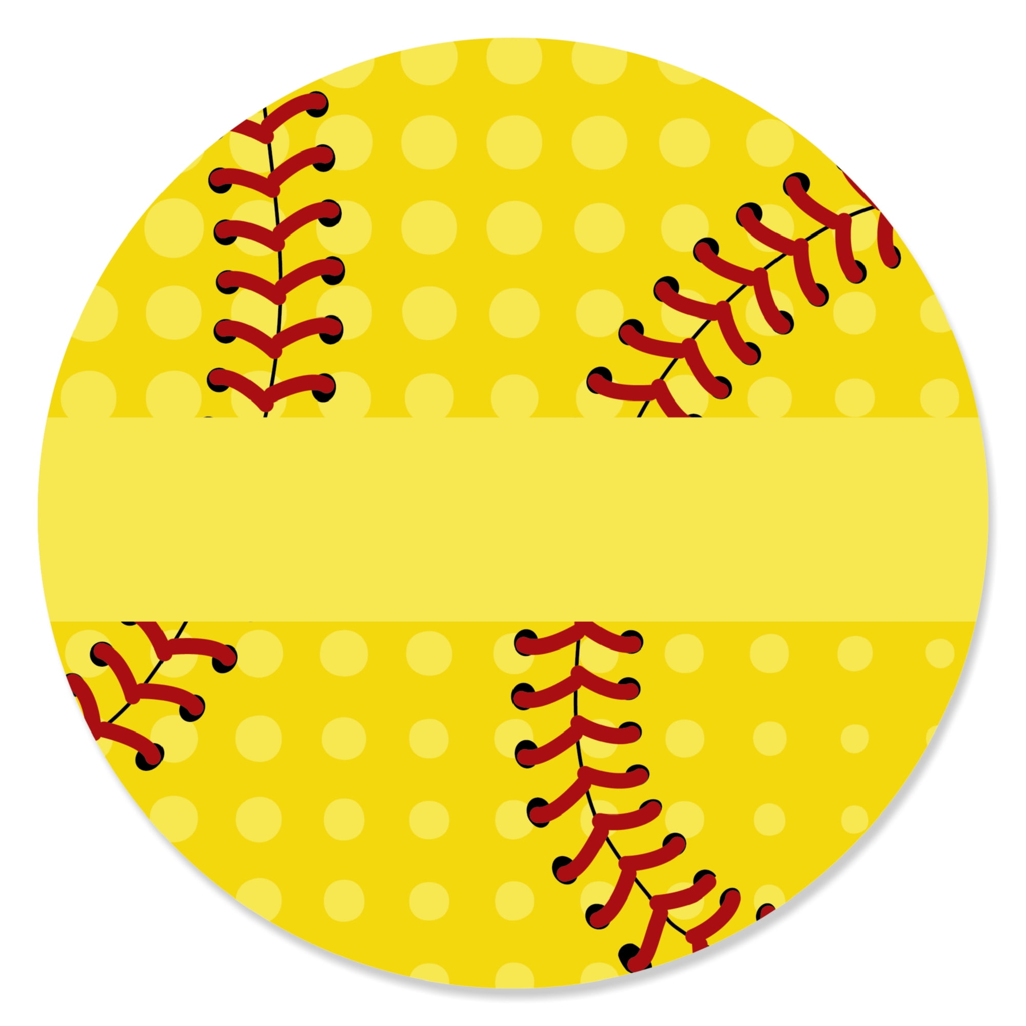 Big Dot of Happiness Grand Slam - Fastpitch Softball - Birthday Party ...