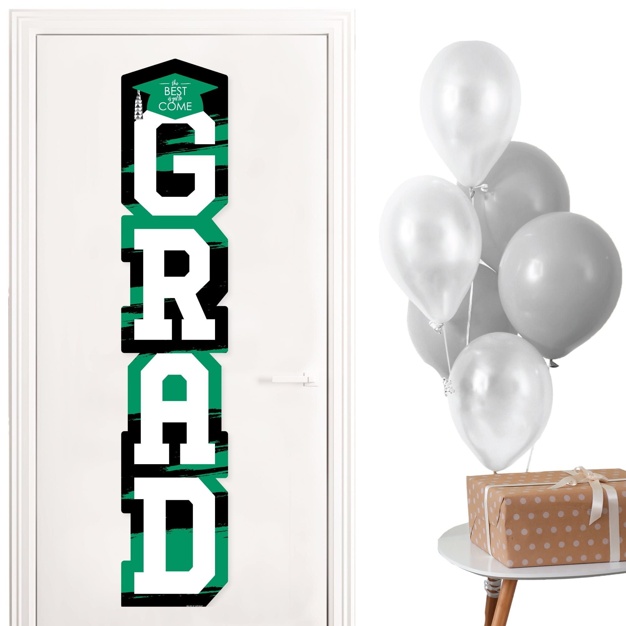 Green Graduation Banner