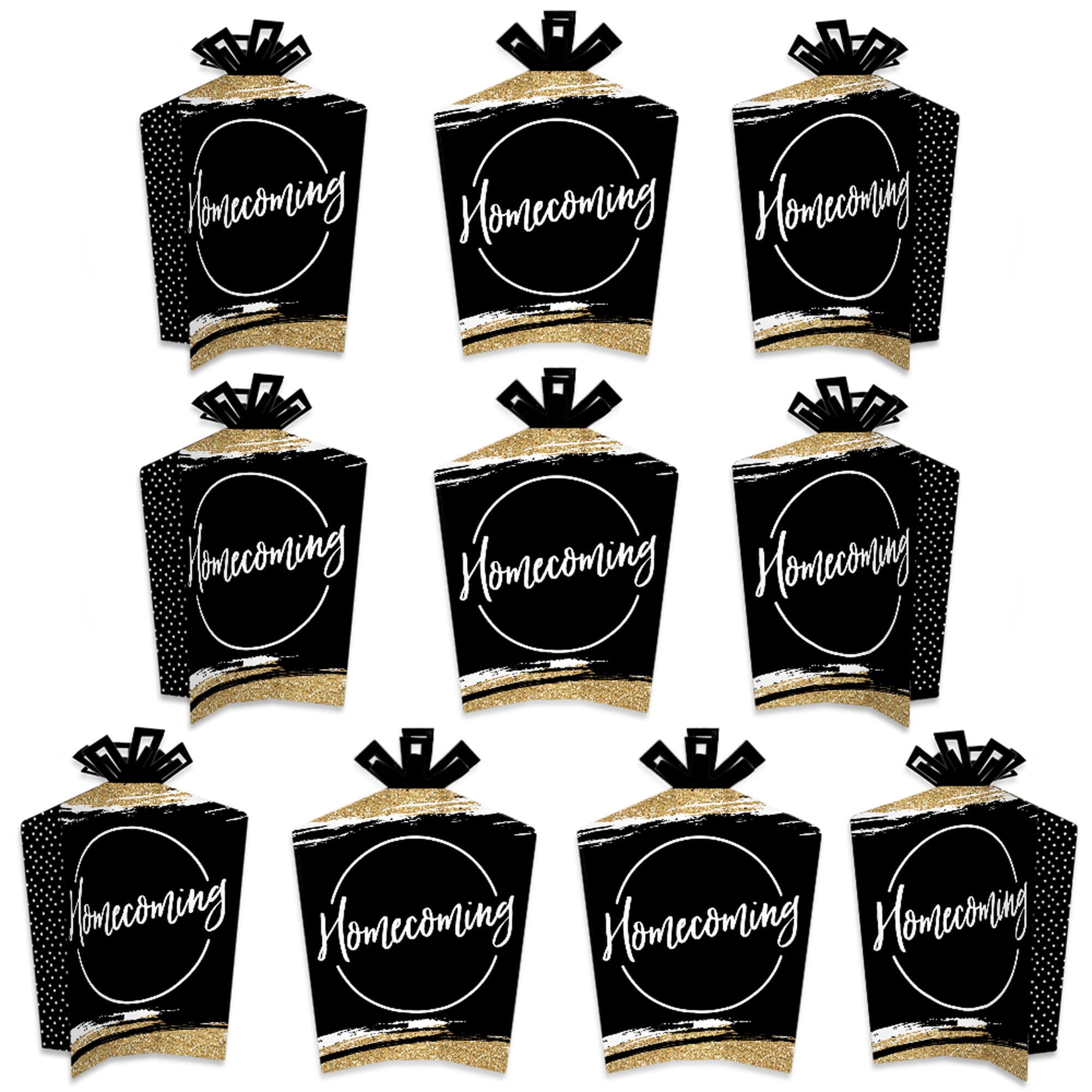 Big Dot Of Happiness Hoco Dance Table Decorations Homecoming Fold