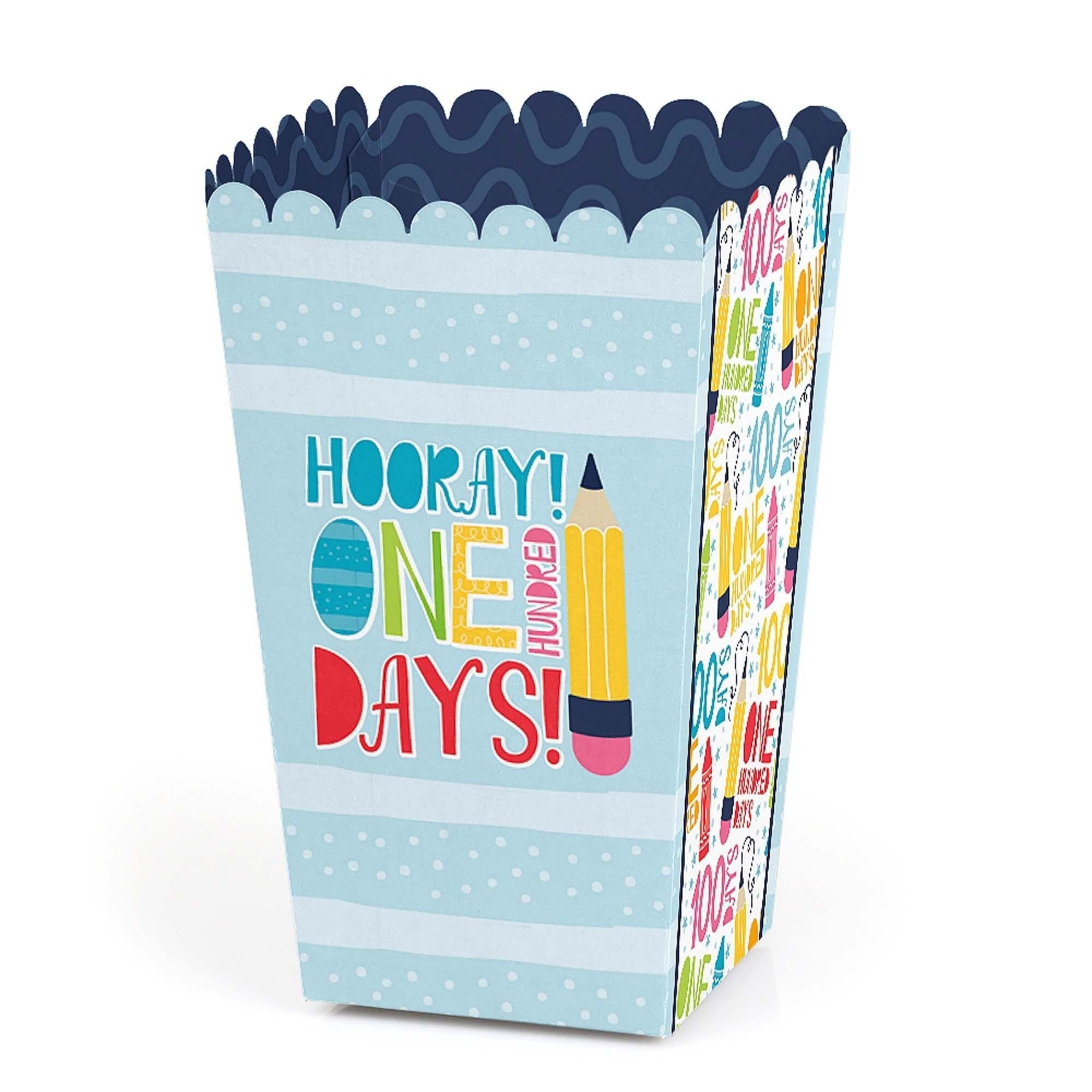Big Dot of Happiness Happy 100th Day of School - 100 Days Party Favor ...