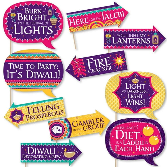 Big Dot of Happiness Happy Diwali - Festival of Lights Party Photo ...