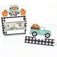 Big Dot of Happiness Happy Fall Truck - Harvest Pumpkin Party Money and ...