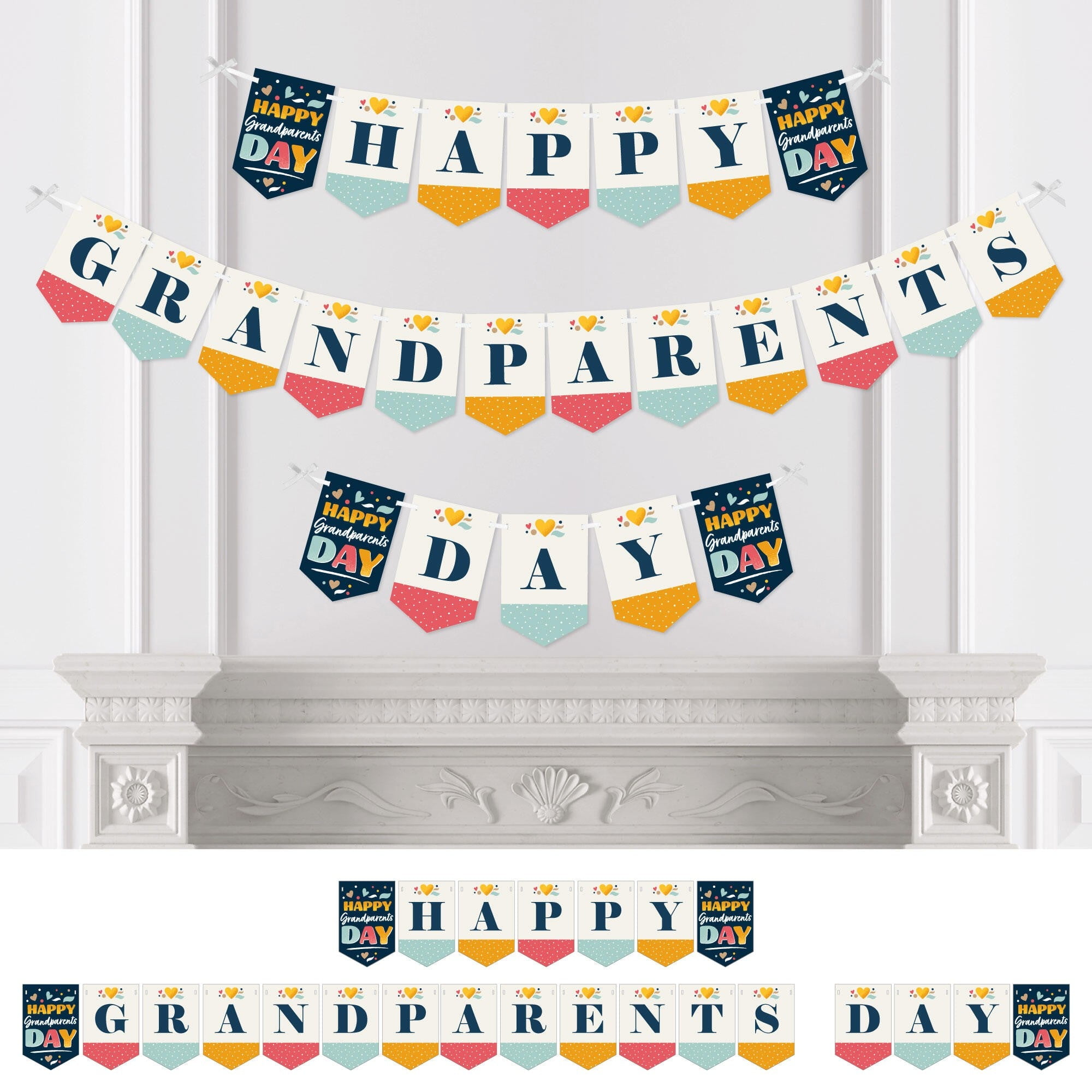 Big Dot of Happiness Happy Grandparents Day - Grandma & Grandpa Party ...