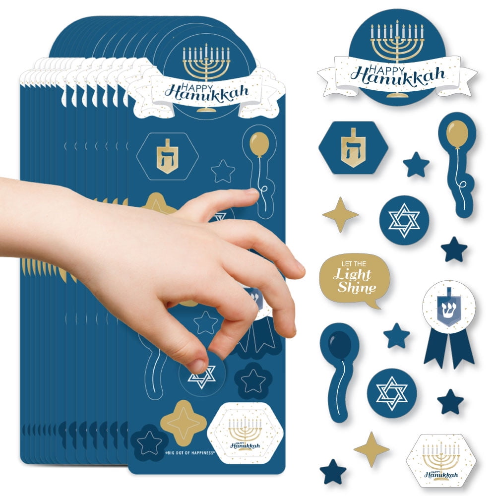 Big Dot of Happiness Happy Hanukkah - Chanukah Holiday Party Favor Kids ...