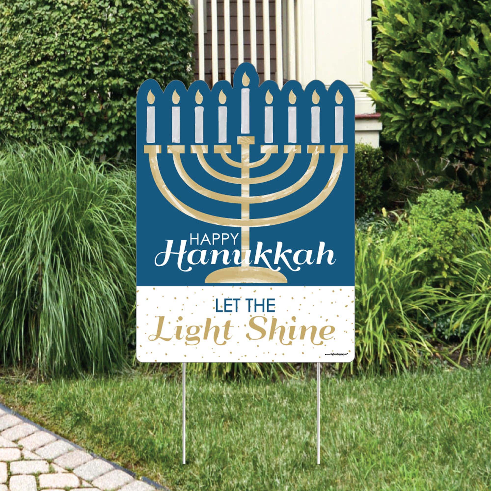 Big Dot of Happiness Happy Hanukkah - Party Decorations - Chanukah ...