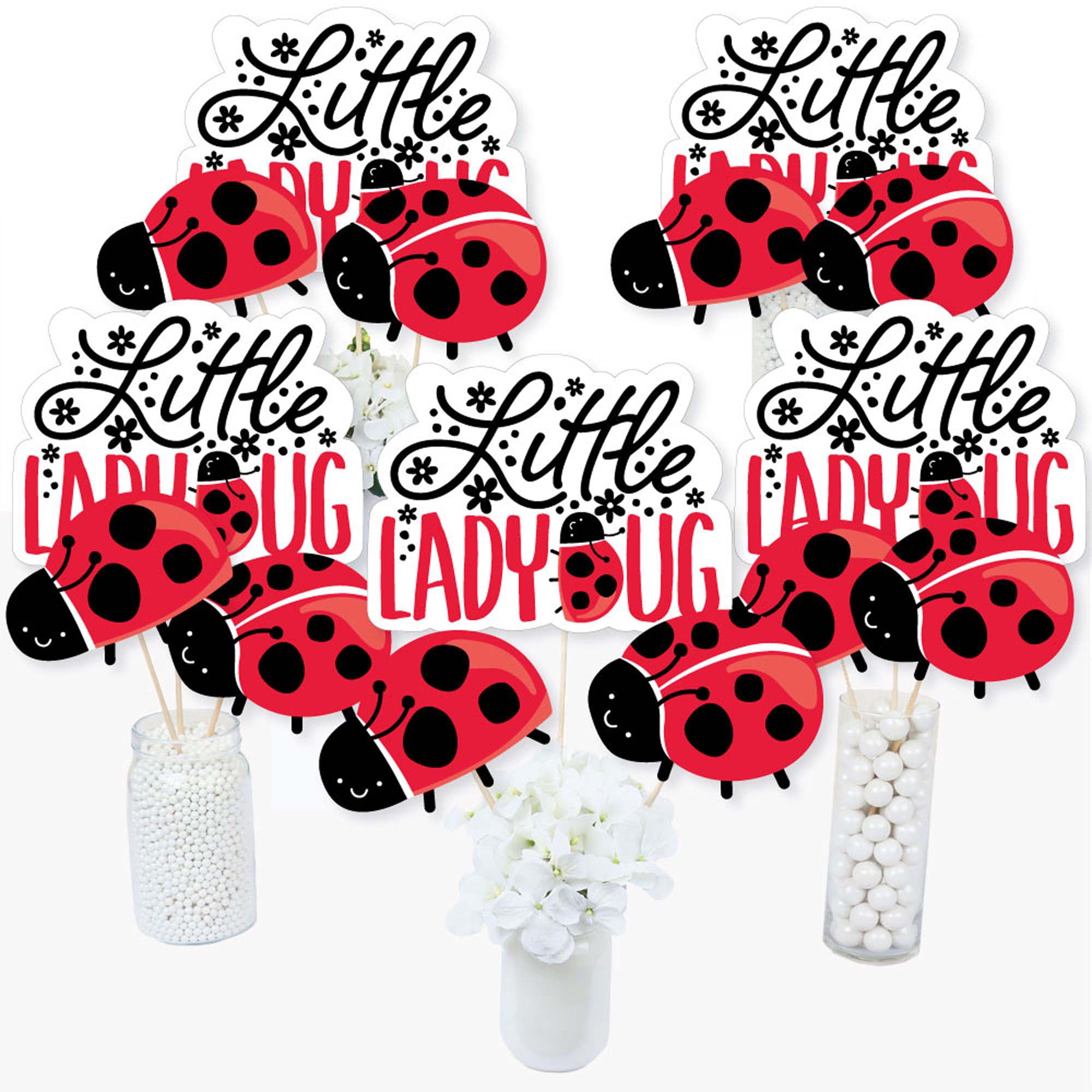 Diy Ladybug Centerpieces