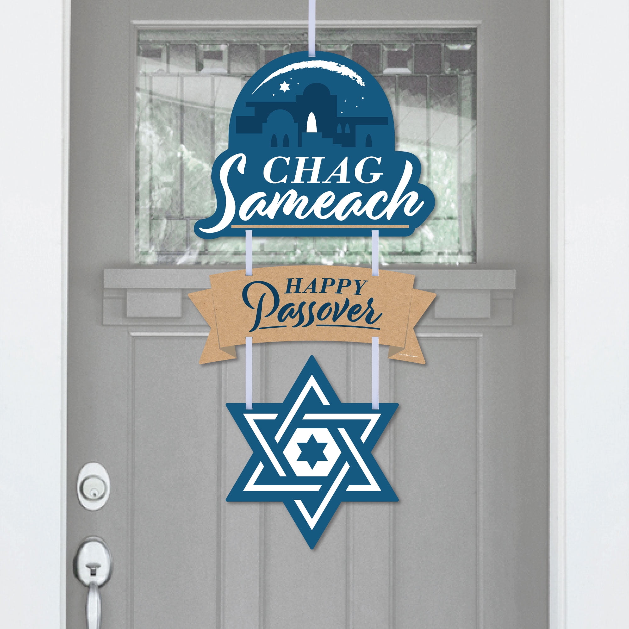 Big Dot of Happiness Happy Passover - Hanging Porch Pesach Jewish ...