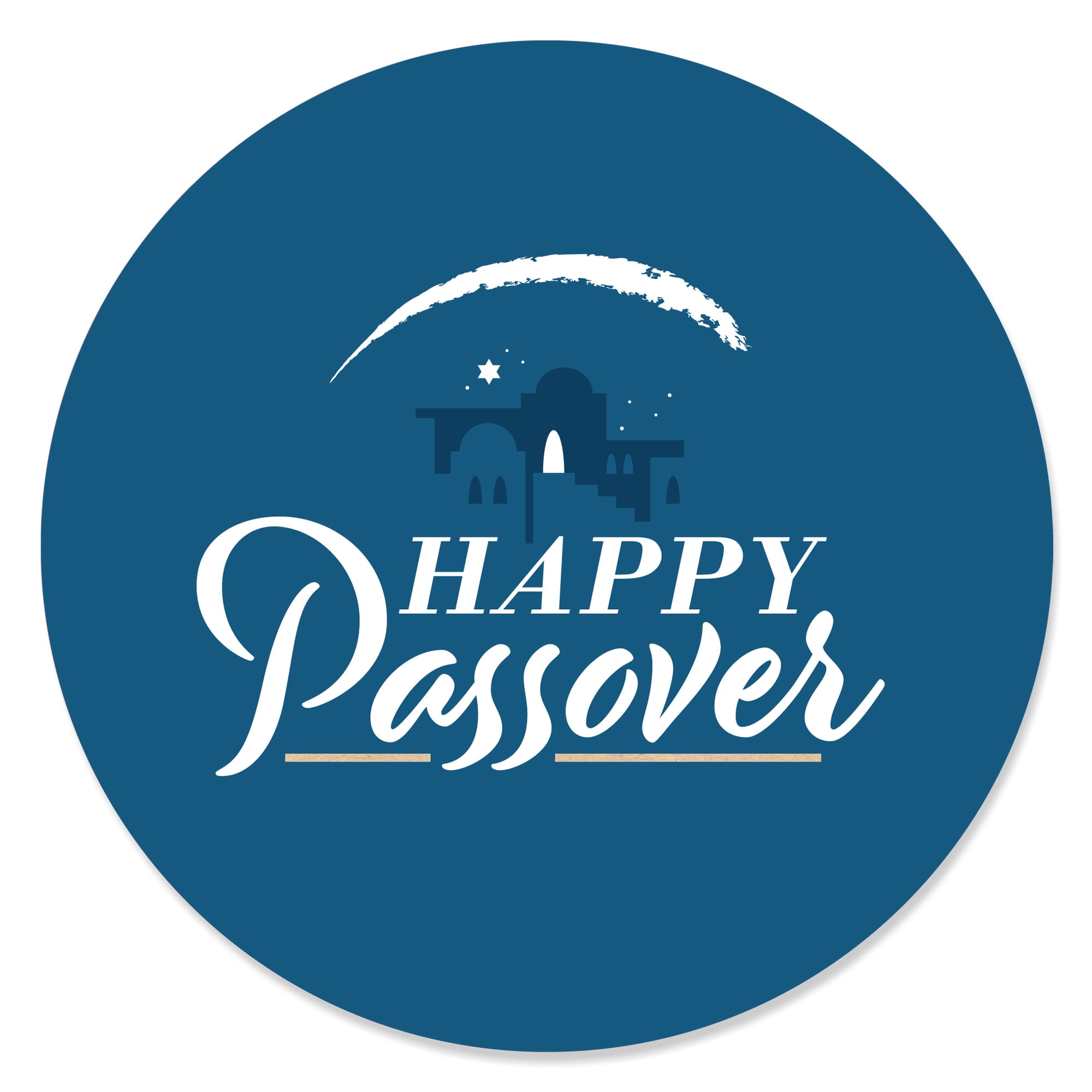 Big Dot of Happiness Happy Passover - Pesach Holiday Party Circle ...