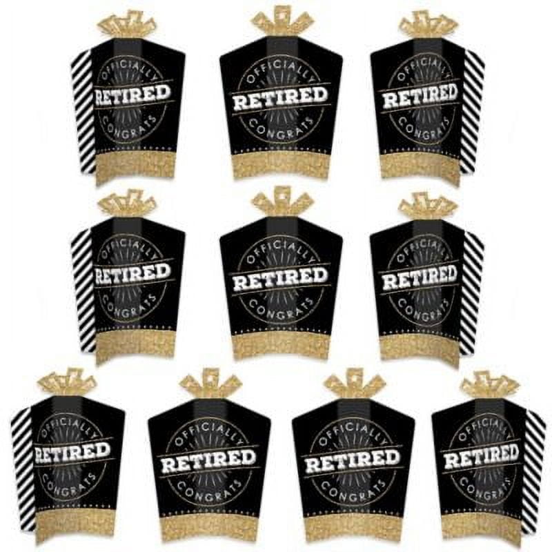 Big Dot of Happiness Happy Retirement - Table Decorations - Retirement ...