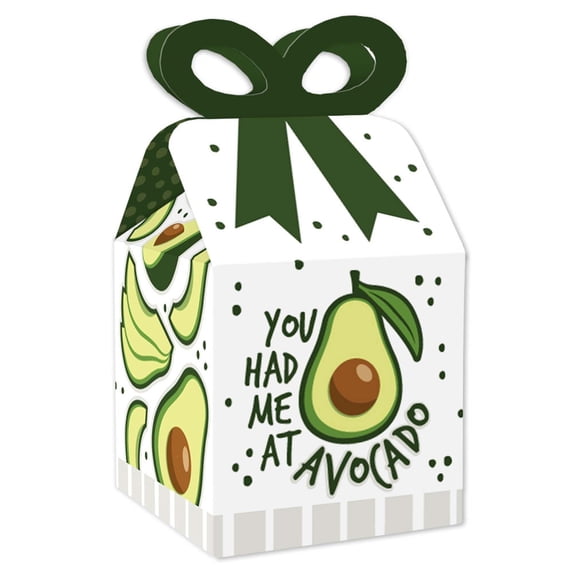 Big Dot of Happiness Hello Avocado - Square Favor Gift Boxes - Fiesta ...