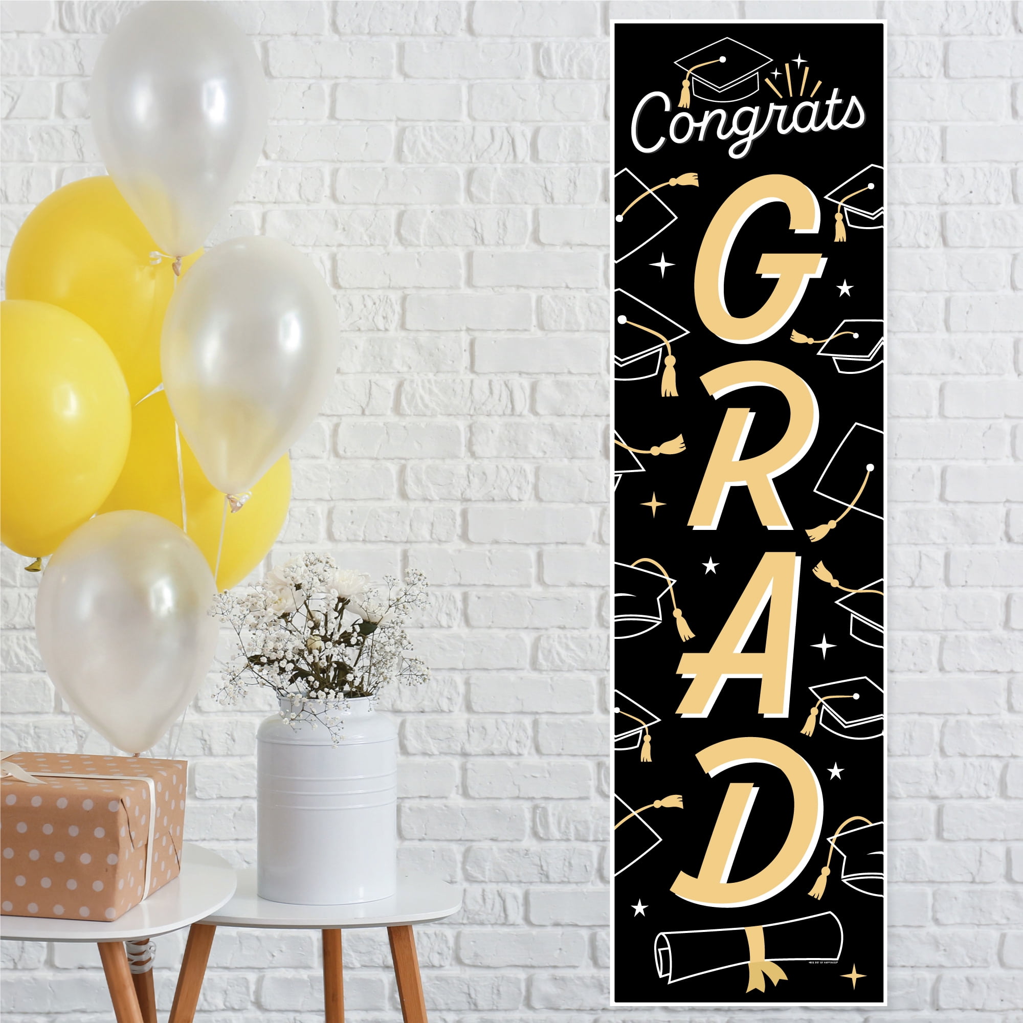 Big Dot of Happiness Hello College - Graduation Pary Door Decoration ...