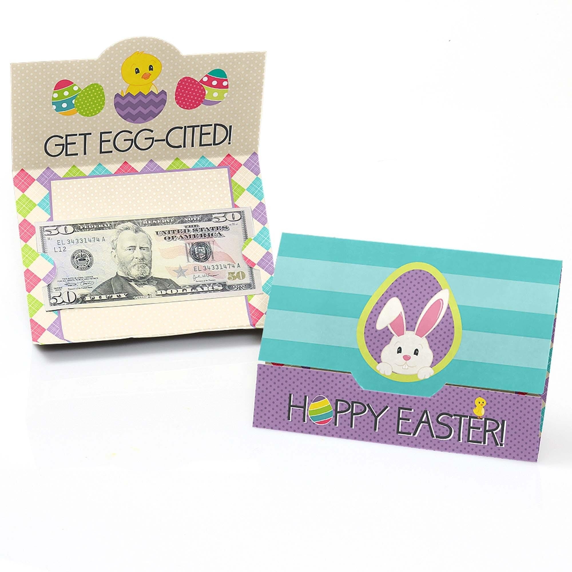 Big Dot of Happiness Hippity Hoppity - Easter Bunny Party Money and ...