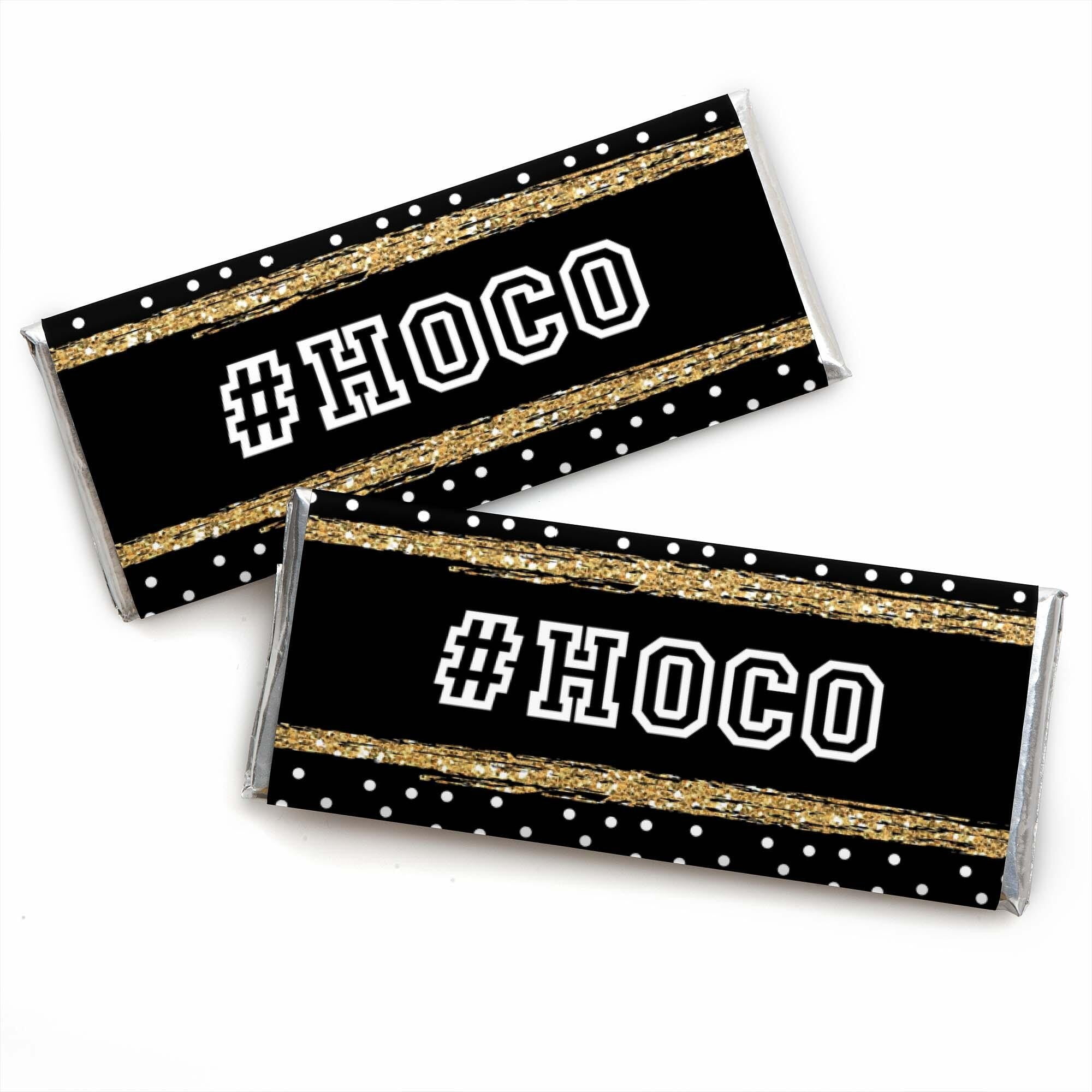Big Dot of Happiness Hoco Dance - Candy Bar Wrapper Homecoming Favors ...
