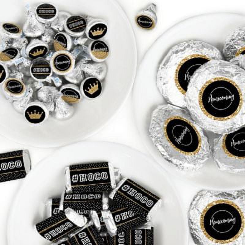 Big Dot of Happiness Hoco Dance - Mini Candy Bar Wrappers, Round Candy ...