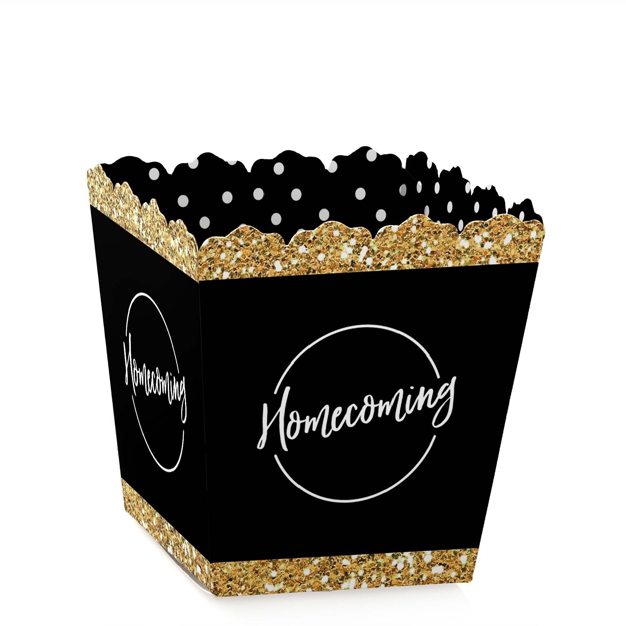 Big Dot of Happiness Hoco Dance - Party Mini Favor Boxes - Party Treat ...