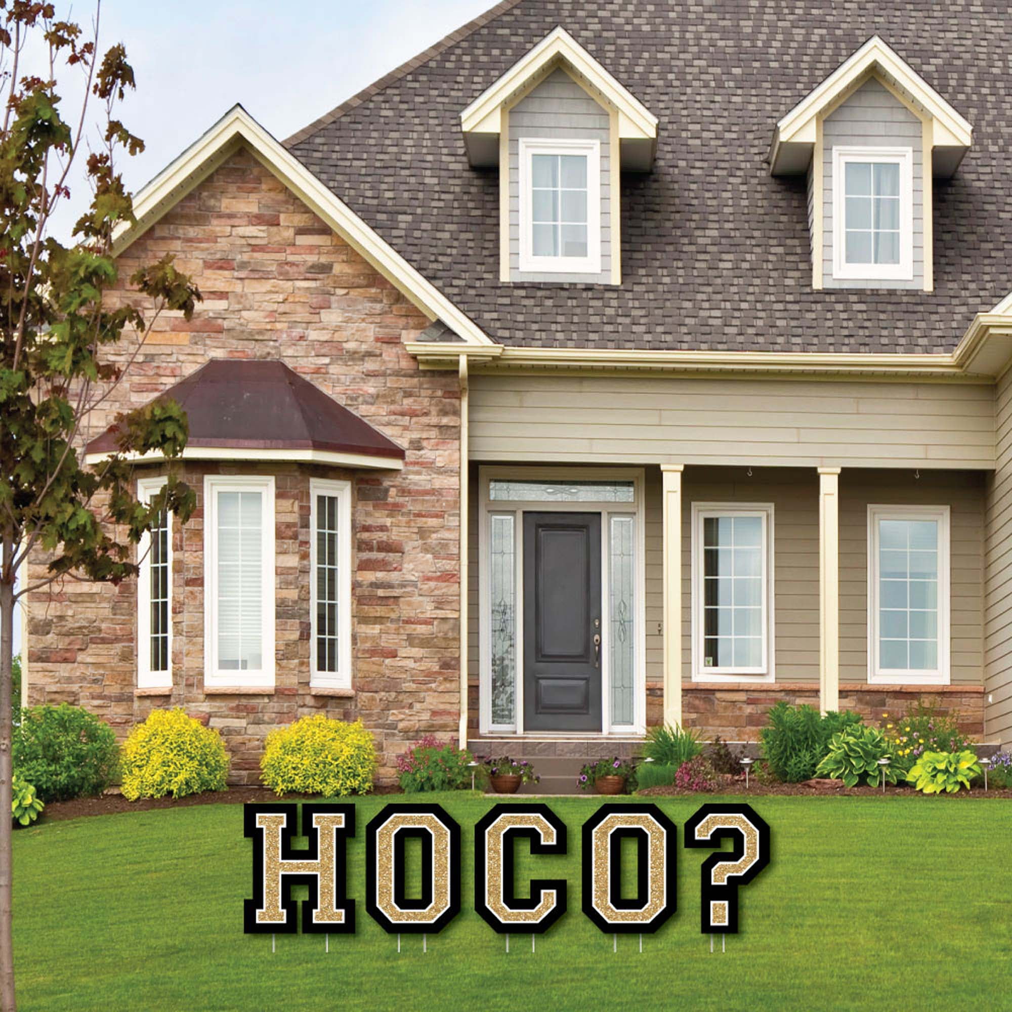Big Dot of Happiness Hoco Dance Proposal - Yard Sign Outdoor Lawn ...