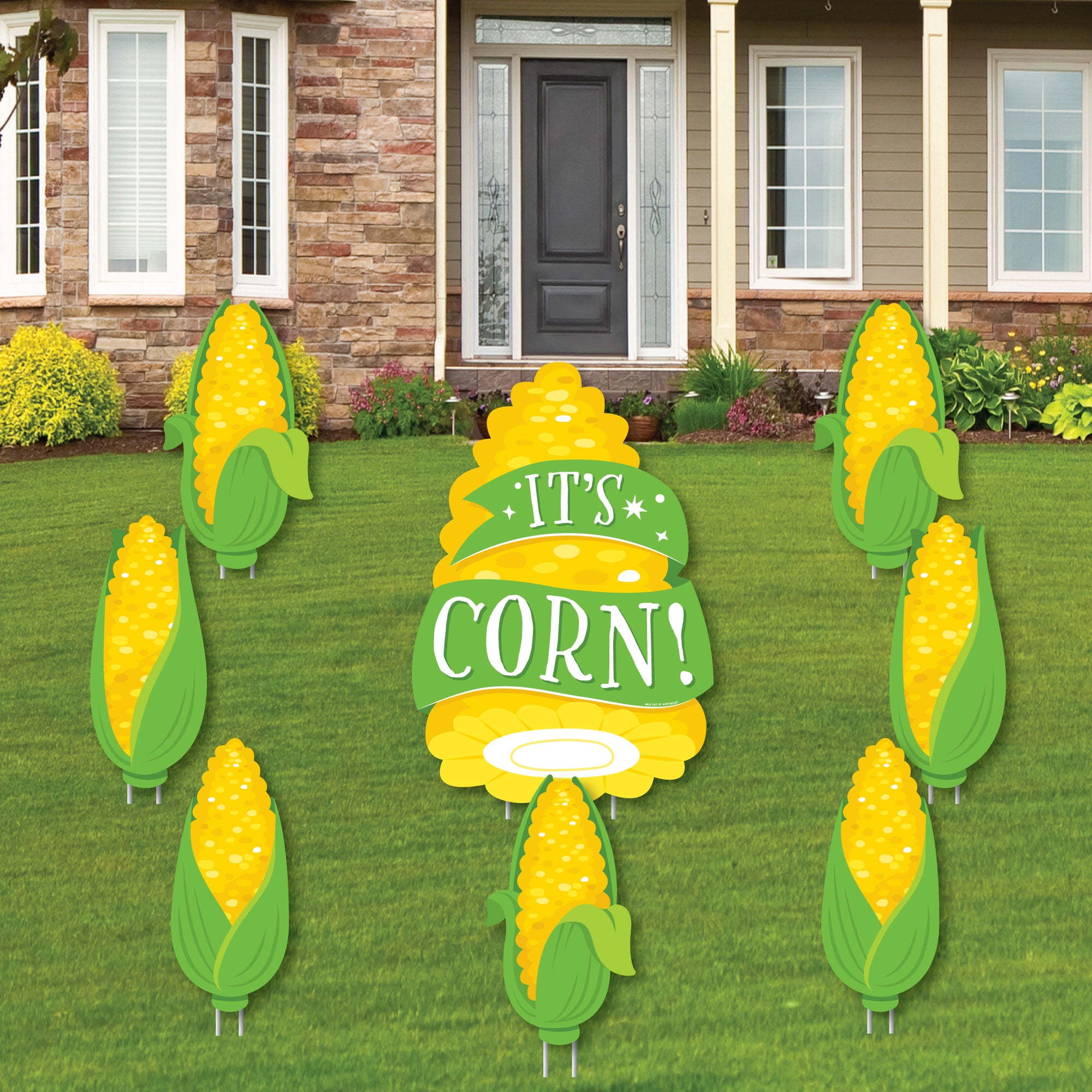 Big Dot of Happiness It's Corn - Yard Sign and Outdoor Lawn Decorations ...
