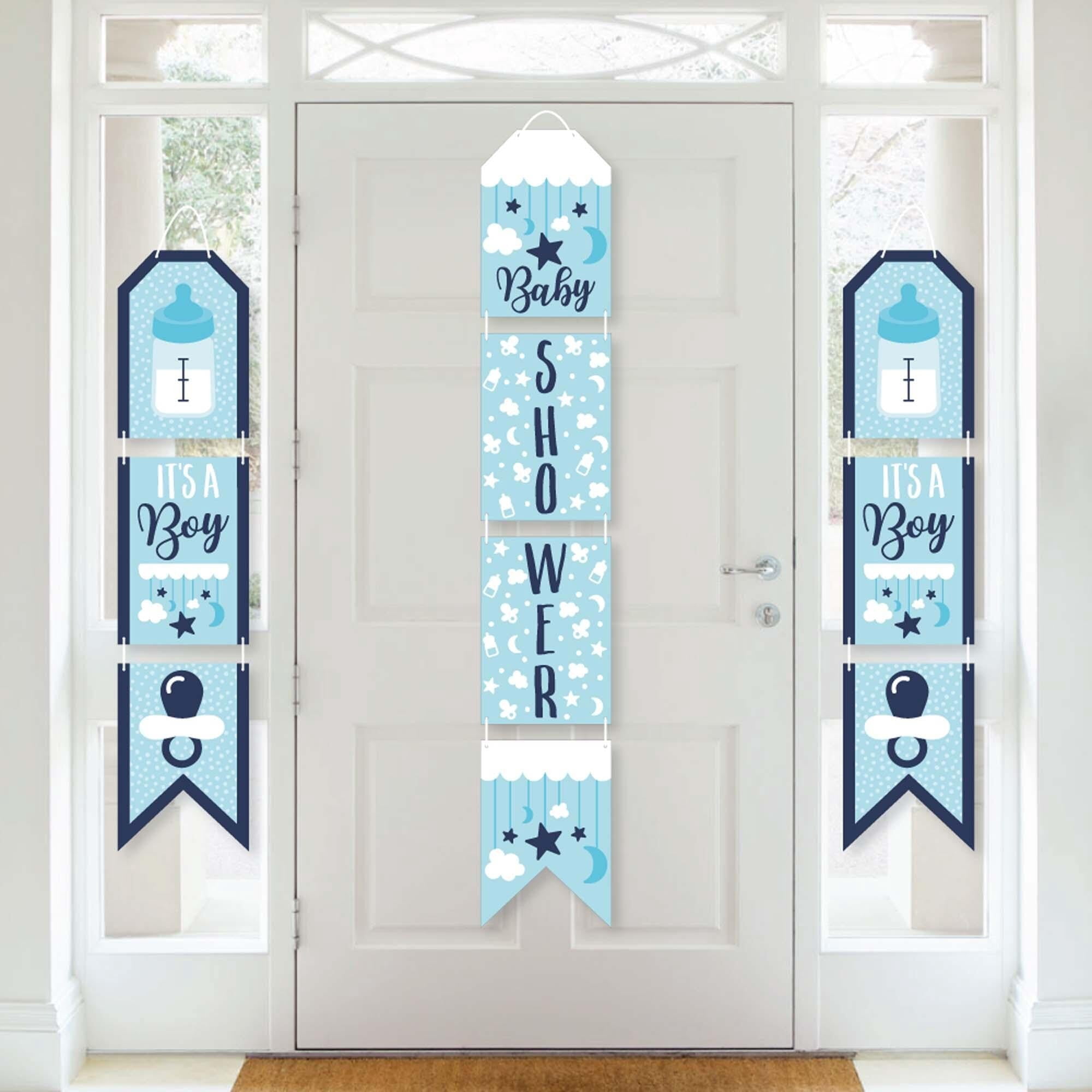 Big Dot of Happiness It's a Boy - Hanging Vertical Paper Door Banners ...