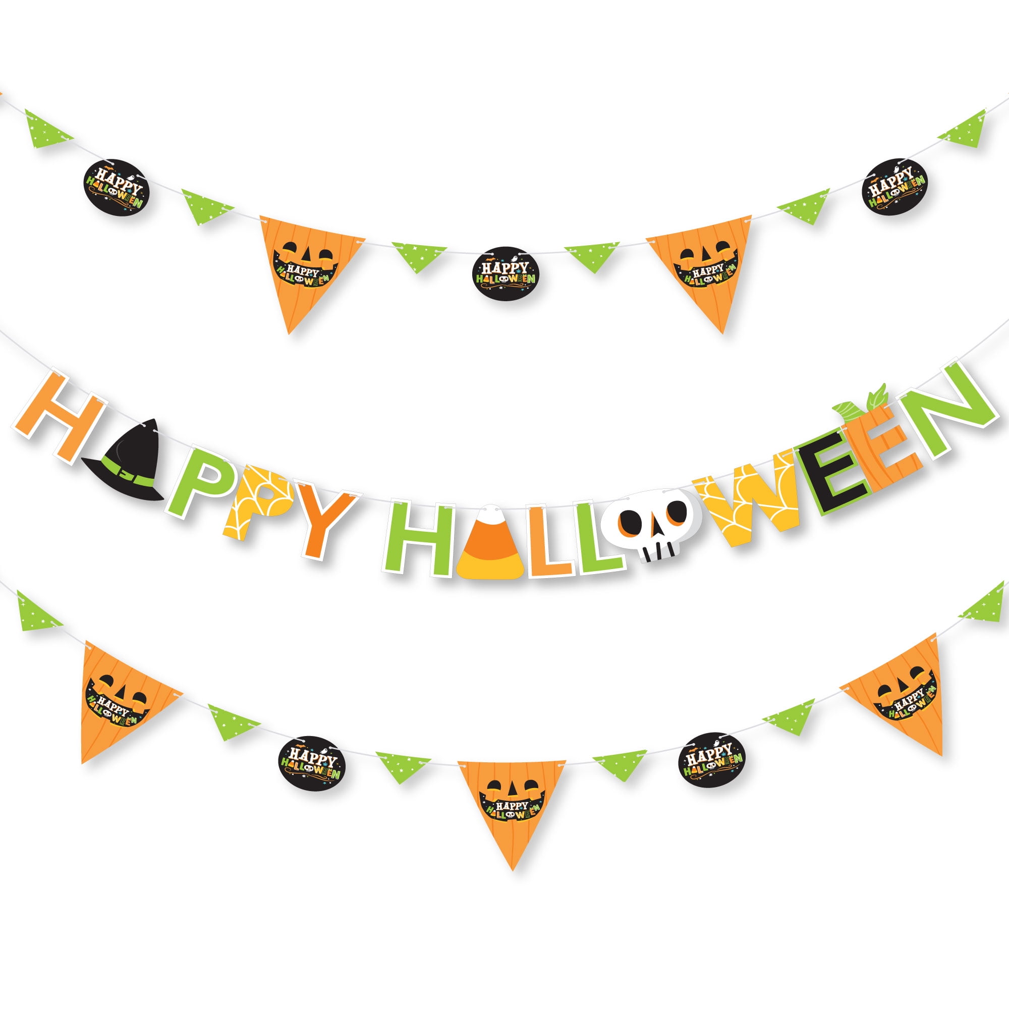 Big Dot of Happiness Jack-O'-Lantern Halloween - Kids Halloween Party ...