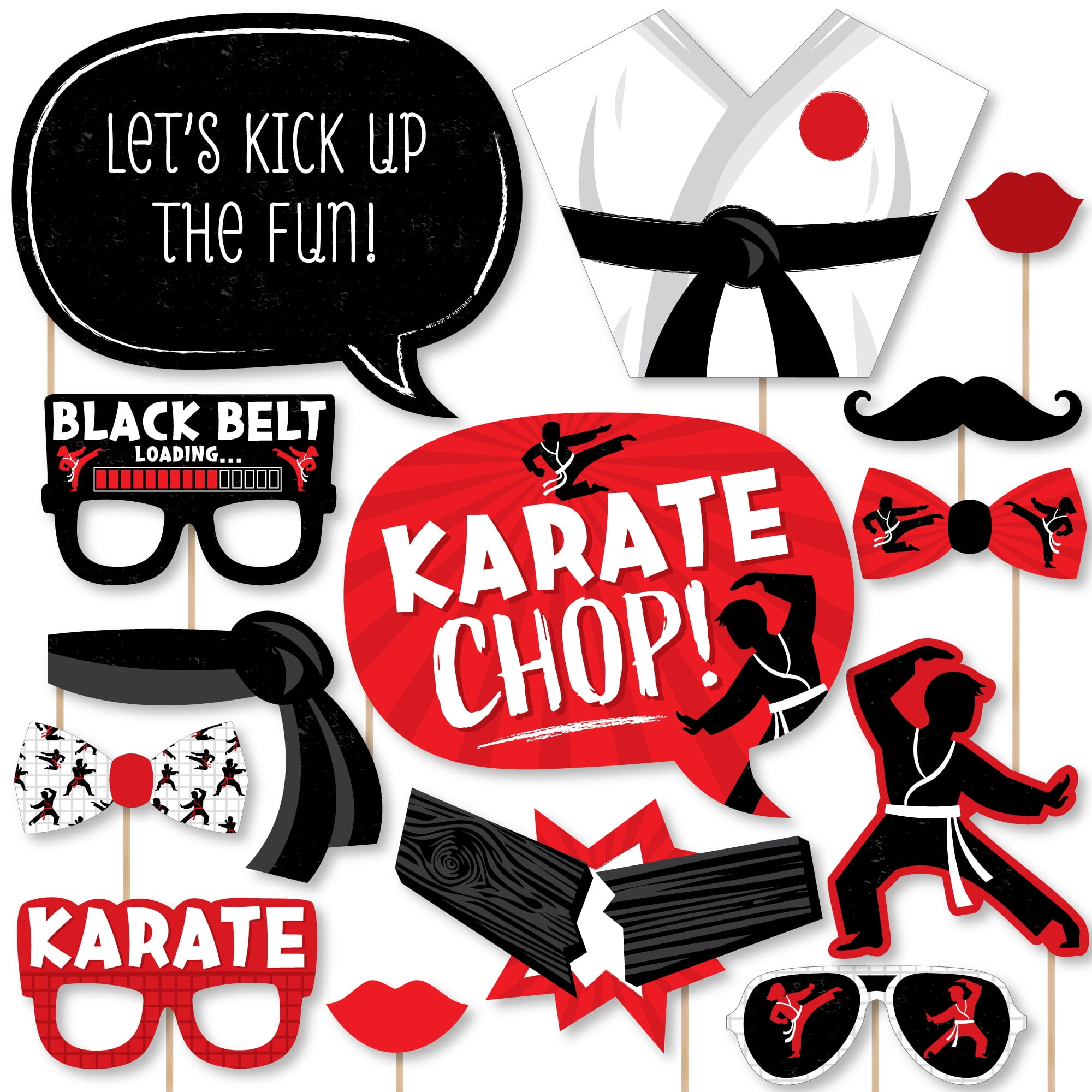 Big Dot of Happiness Karate Master - Martial Arts Birthday Party Photo ...