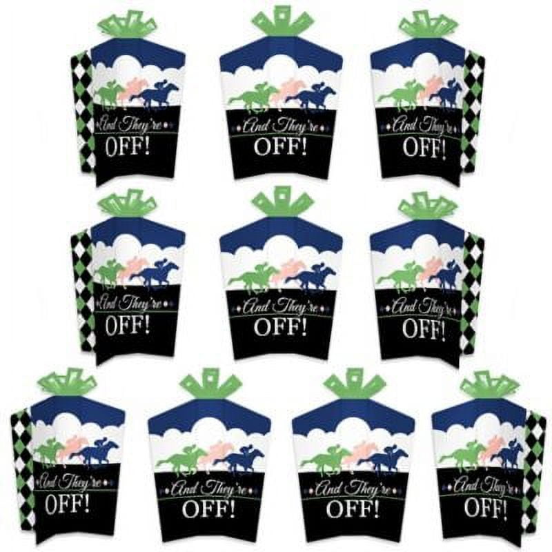 Big Dot of Happiness Kentucky Horse Derby - Table Decorations - Horse ...