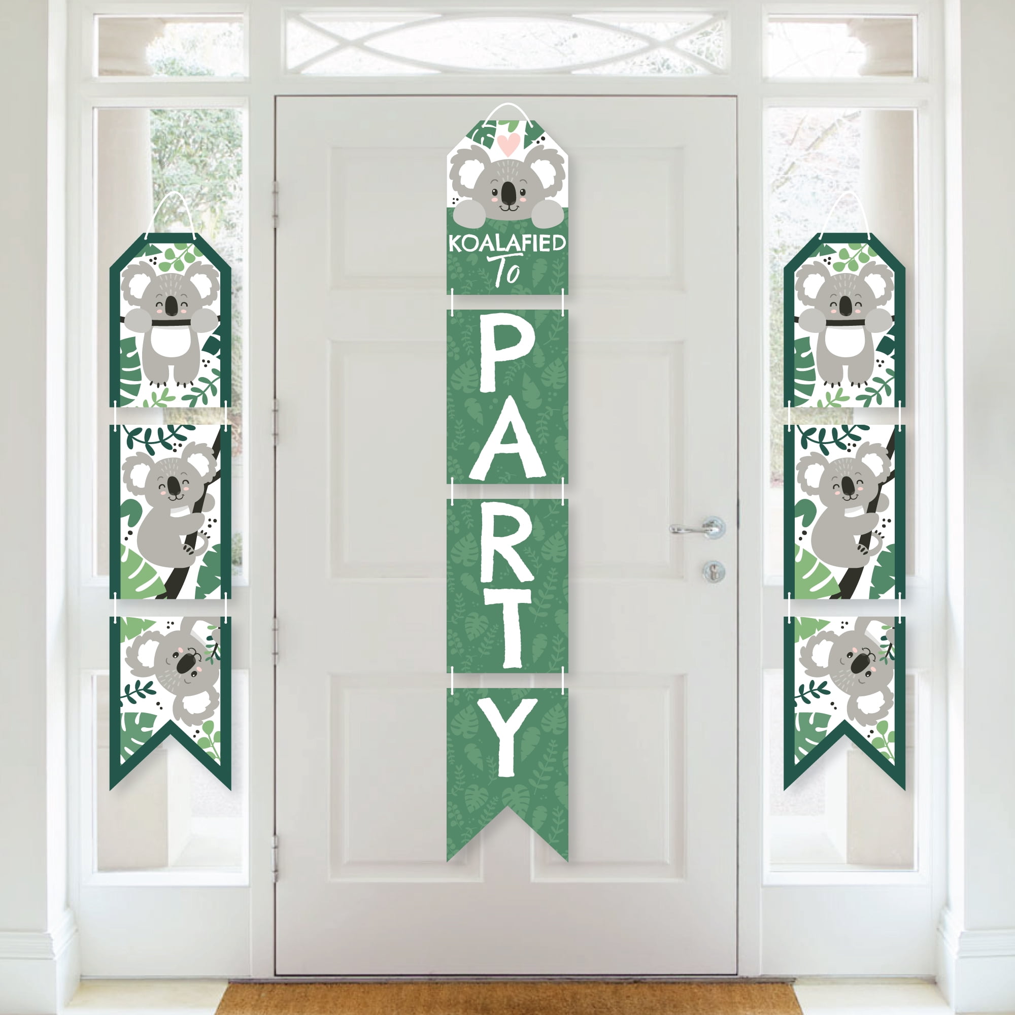 Big Dot of Happiness Koala Cutie - Hanging Vertical Paper Door Banners ...