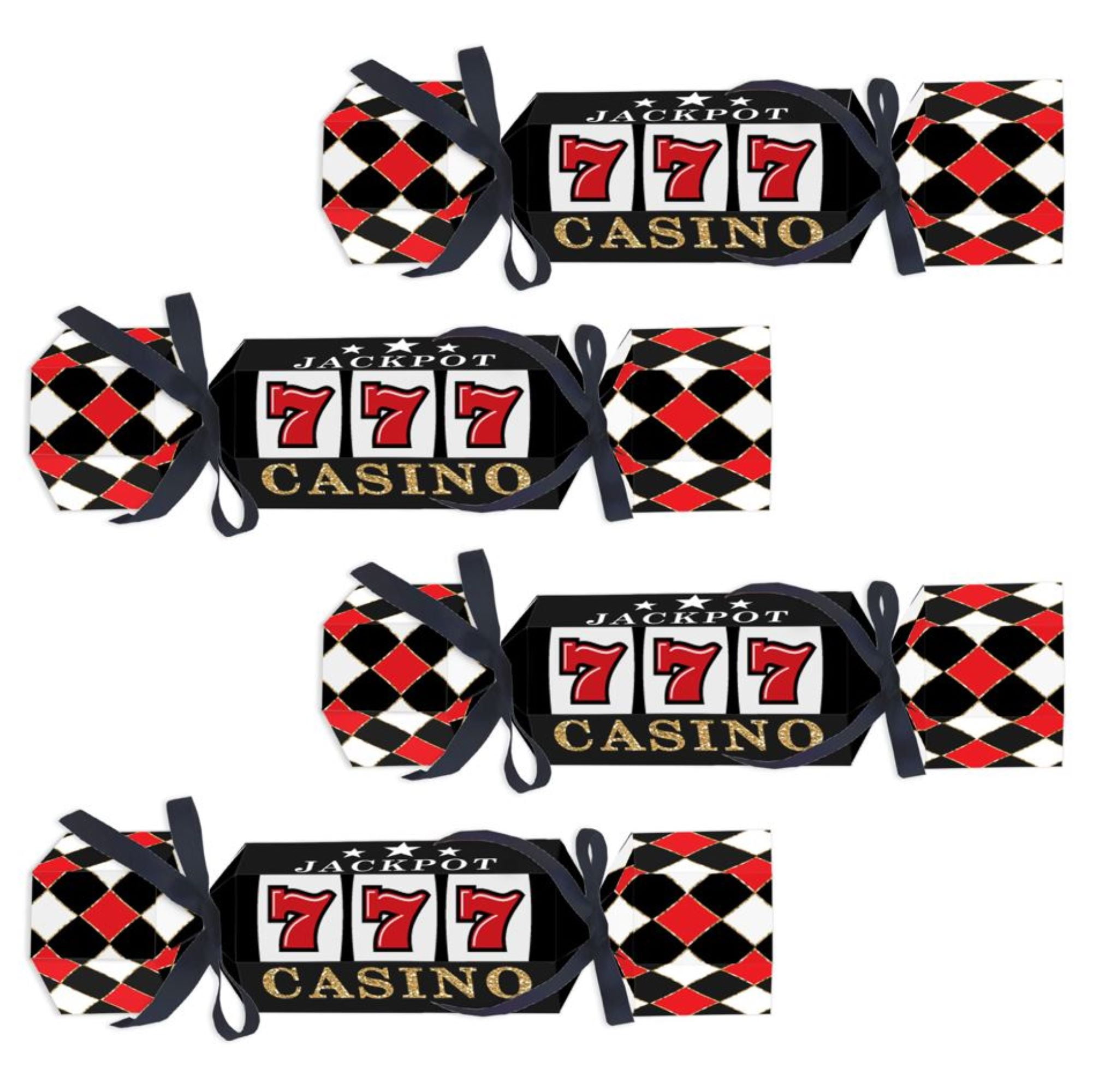 Big Dot of Happiness Las Vegas - No Snap Casino Party Table Favors ...