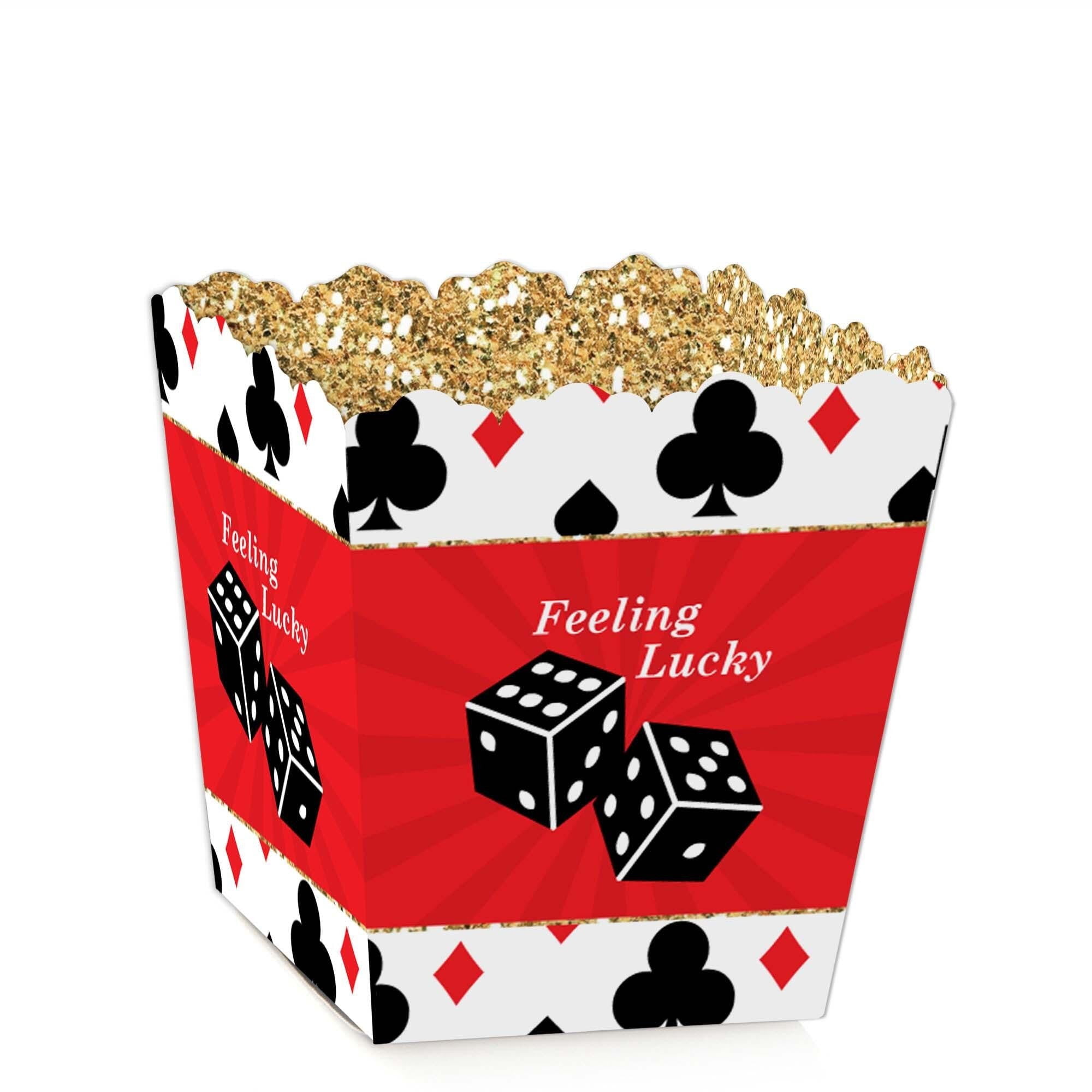 Big Dot of Happiness Las Vegas - Party Mini Favor Boxes - Casino Party ...