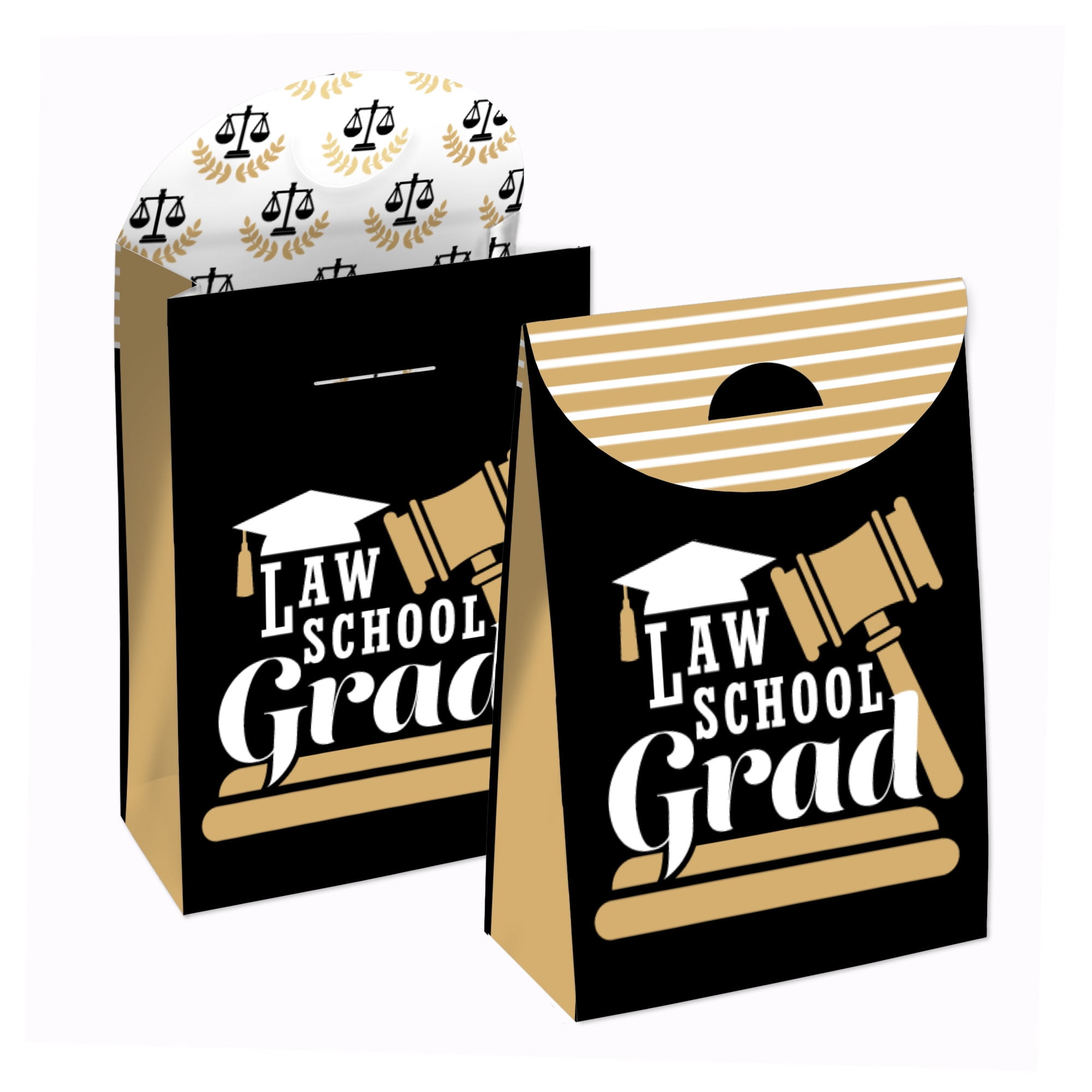 Big Dot of Happiness Law School Grad - Future Lawyer Graduation Gift ...