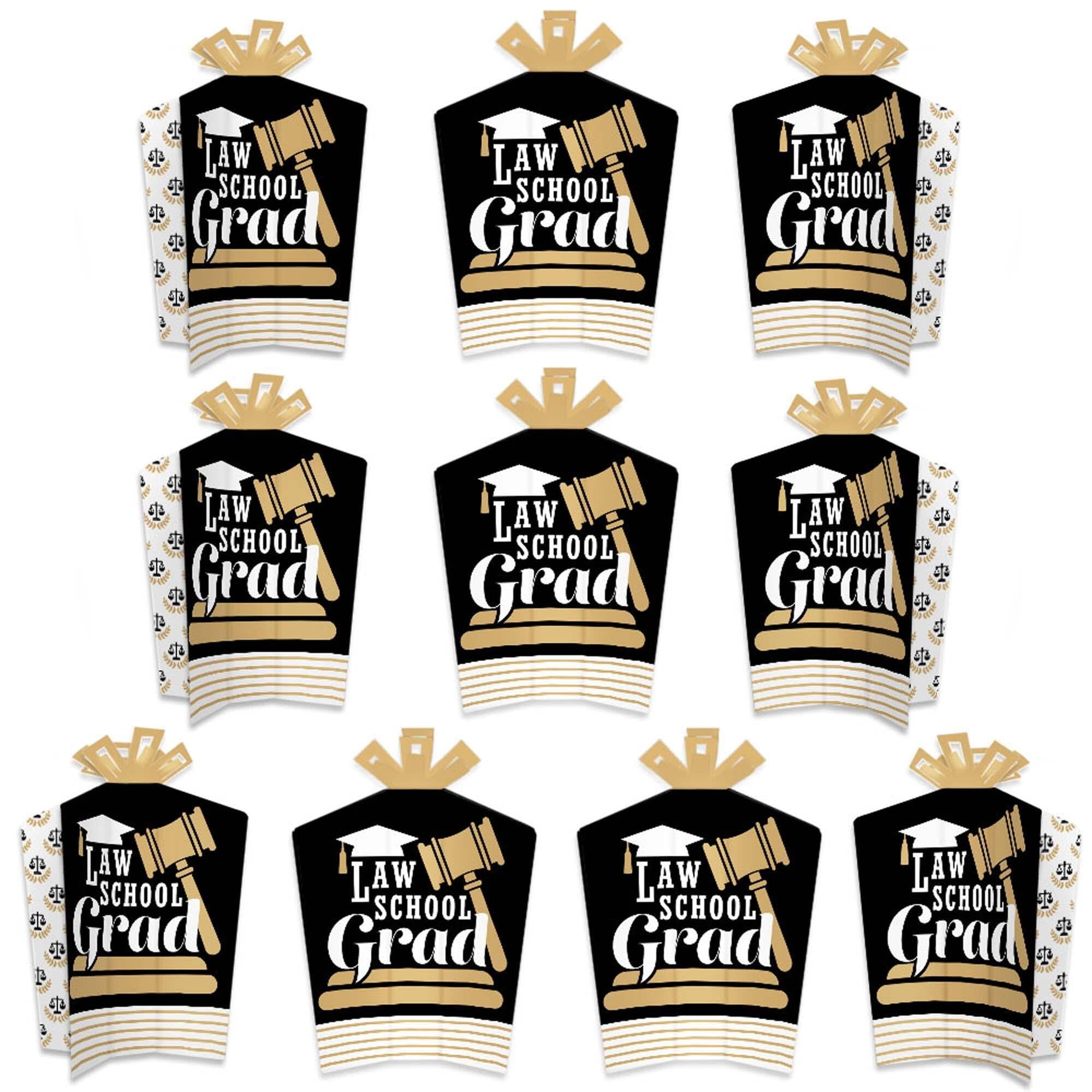 Big Dot of Happiness Law School Grad - Table Decorations - Future ...