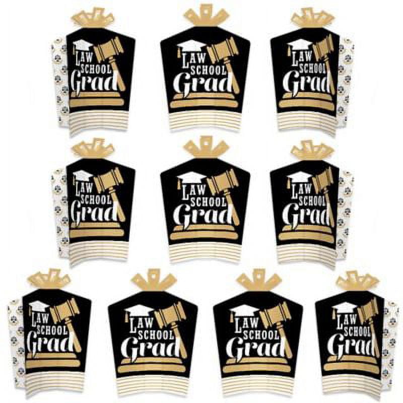 Big Dot of Happiness Law School Grad - Table Decorations - Future ...