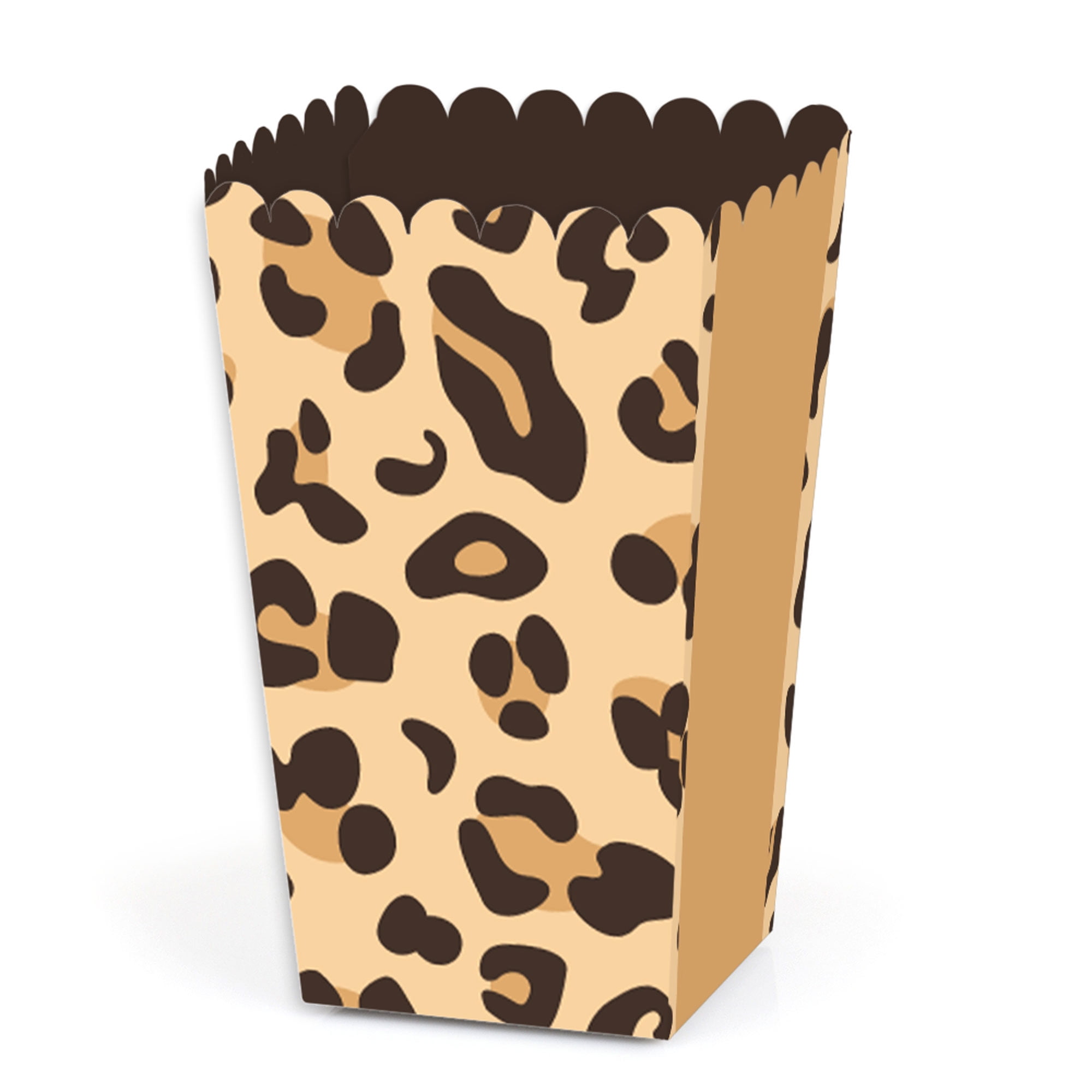 Big Dot of Happiness Leopard Print - Cheetah Party Favor Popcorn Treat ...