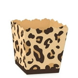 Big Dot of Happiness Leopard Print - Party Mini Favor Boxes - Cheetah ...