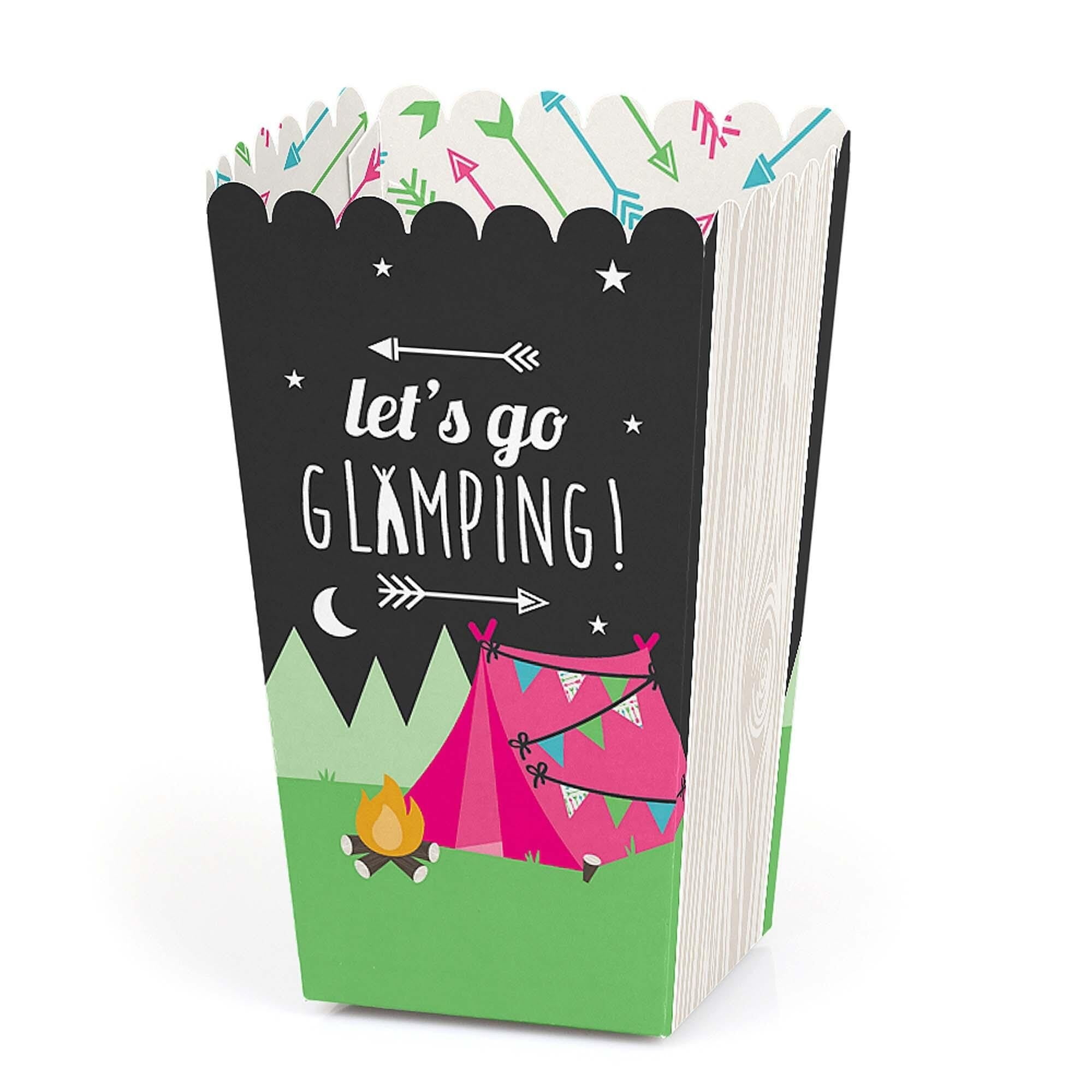 Big Dot of Happiness Let's Go Glamping - Camp Glamp Party or Birthday ...