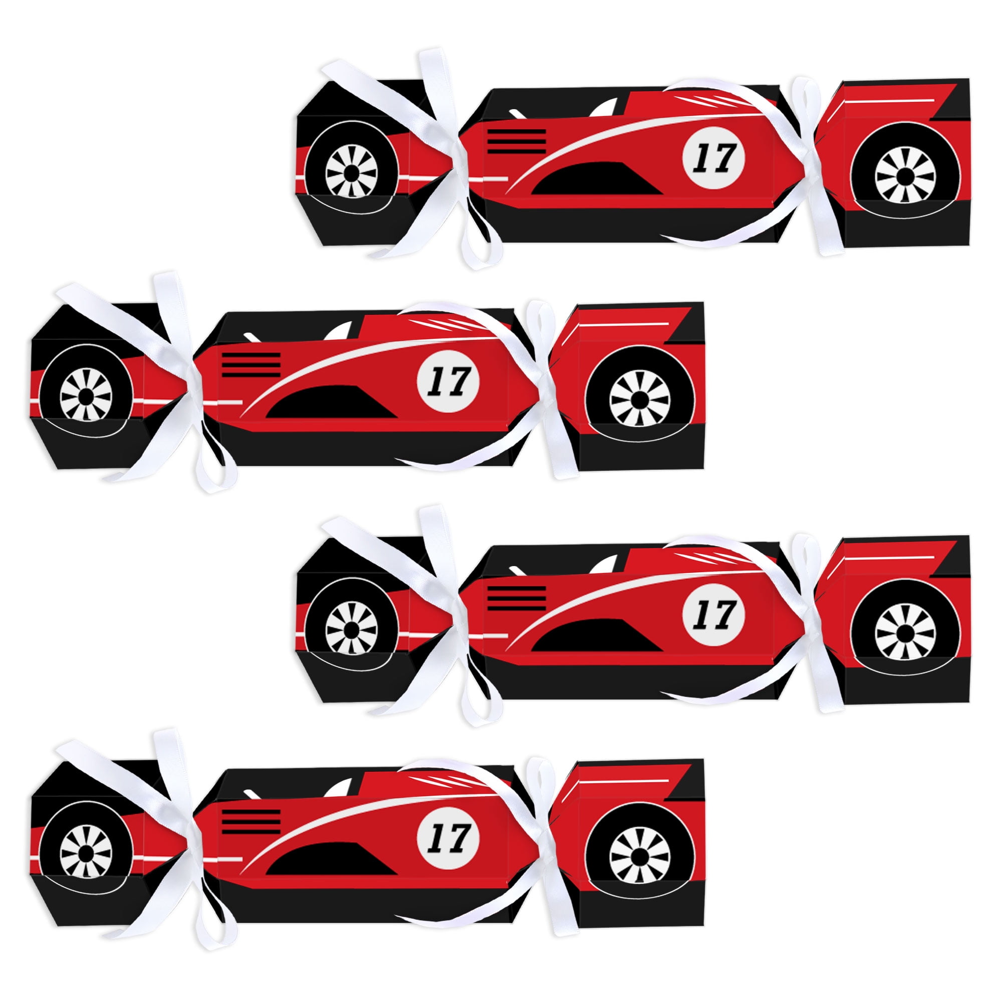 Big Dot of Happiness Let's Go Racing - Racecar - No Snap Race Car ...
