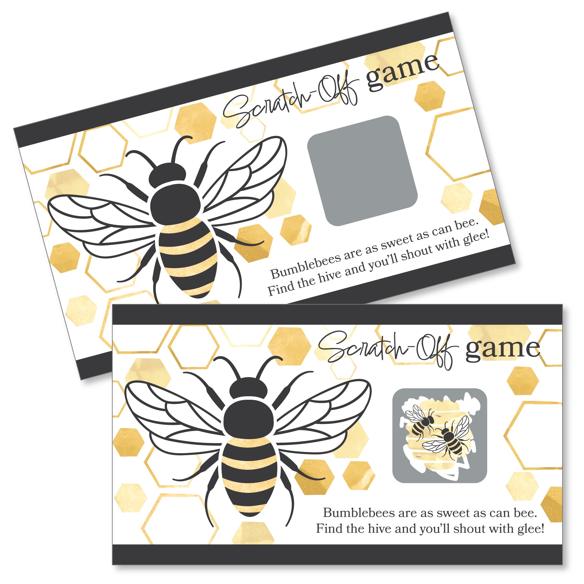 Big Dot of Happiness Little Bumblebee - Bee Baby Shower or Birthday ...