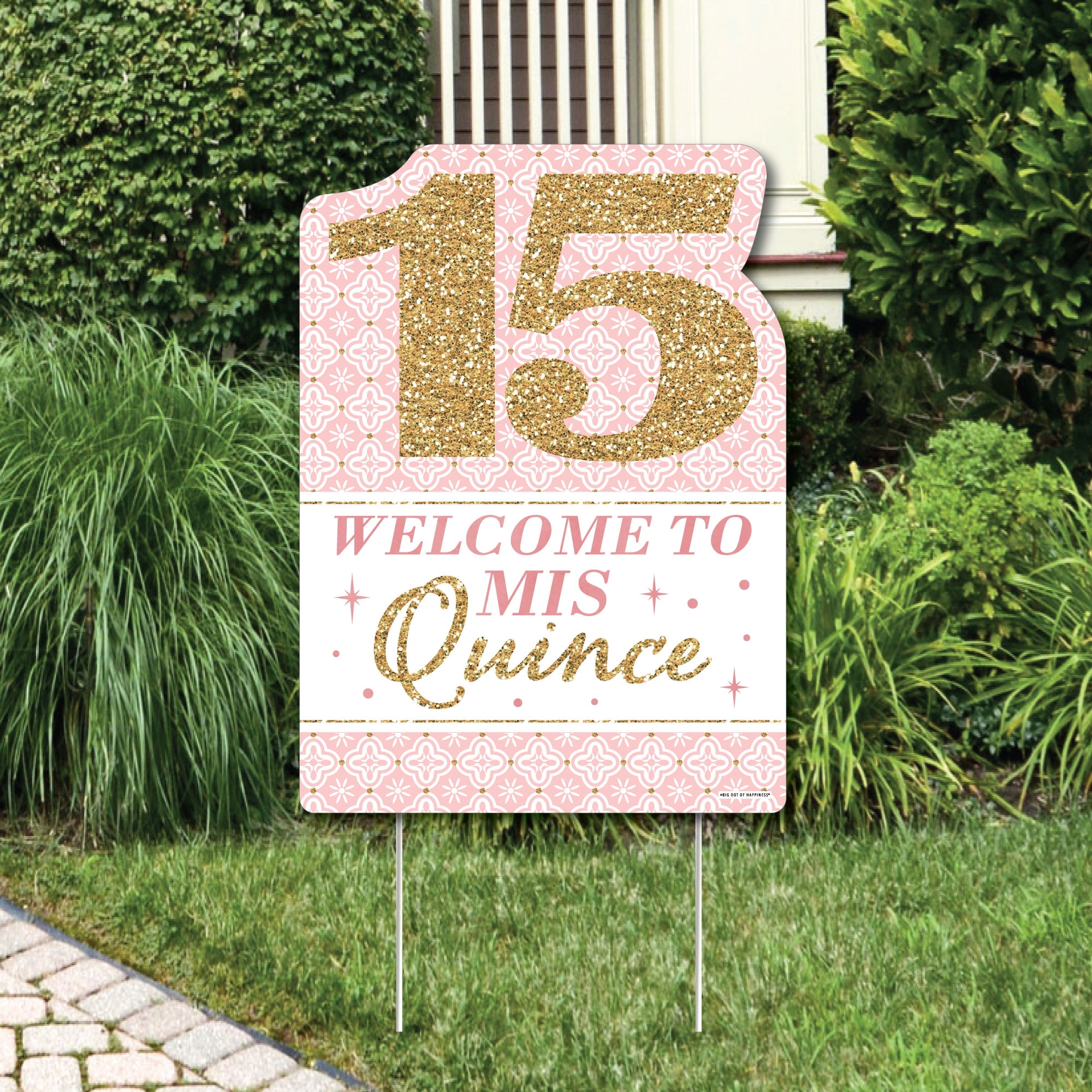 Big Dot of Happiness Mis Quince Anos - Party Decorations - Quinceanera ...