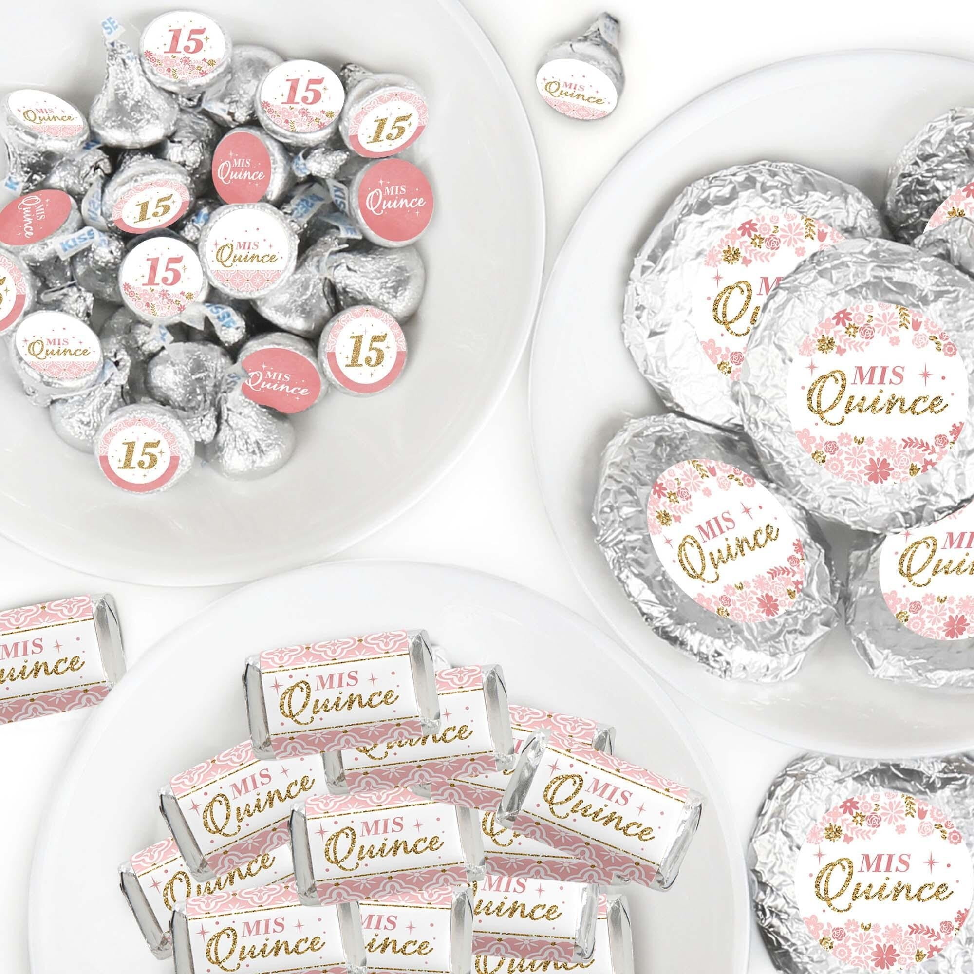 Big Dot of Happiness Mis Quince Anos - Square Favor Gift Boxes ...