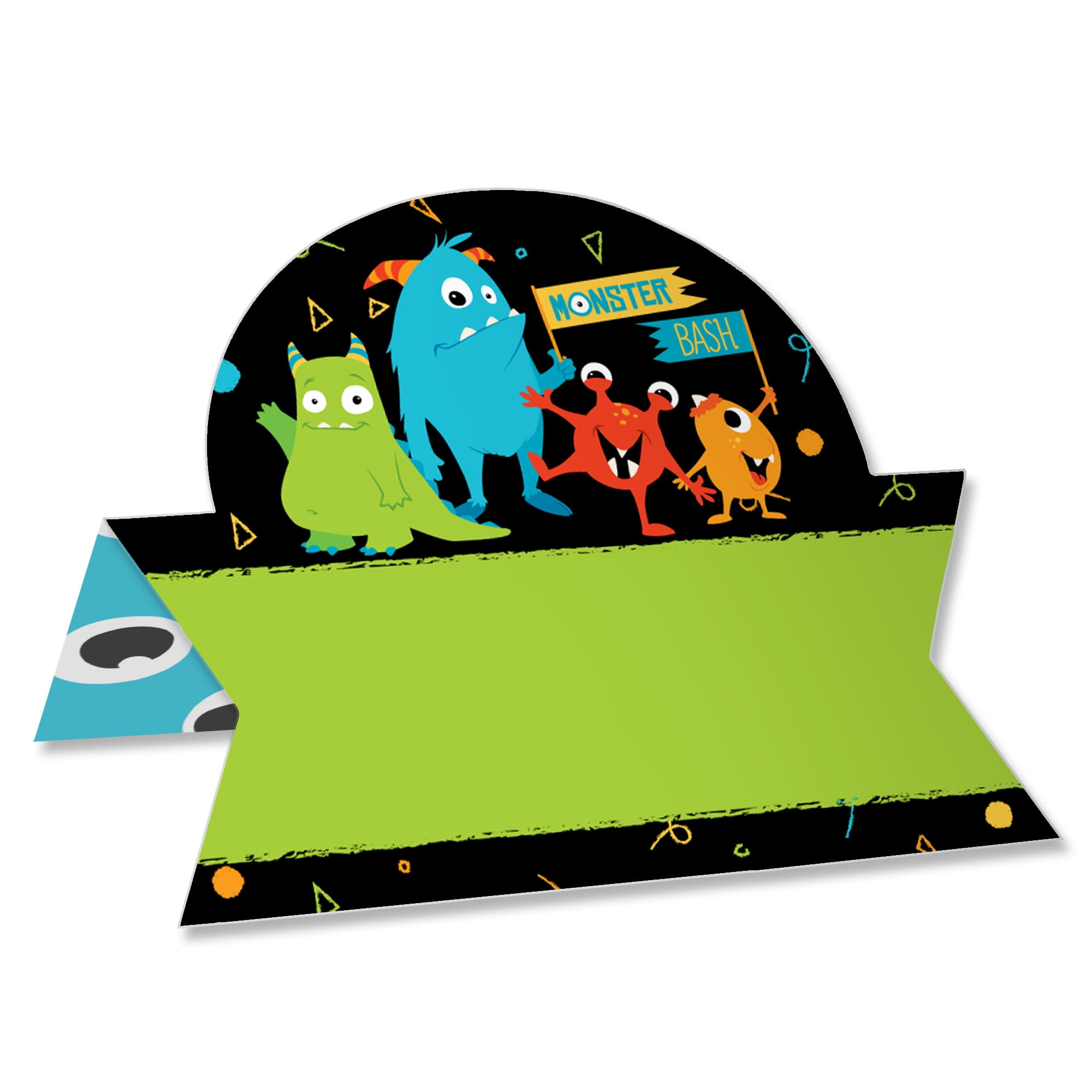 Big Dot of Happiness Monster Bash - Little Monster Birthday Party or ...