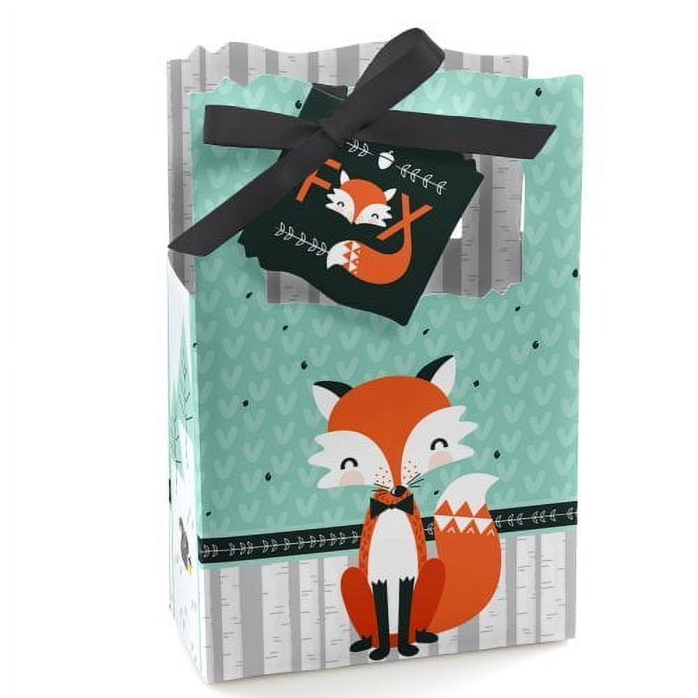 Big Dot of Happiness Mr. Foxy Fox - Baby Shower or Birthday Party Favor ...