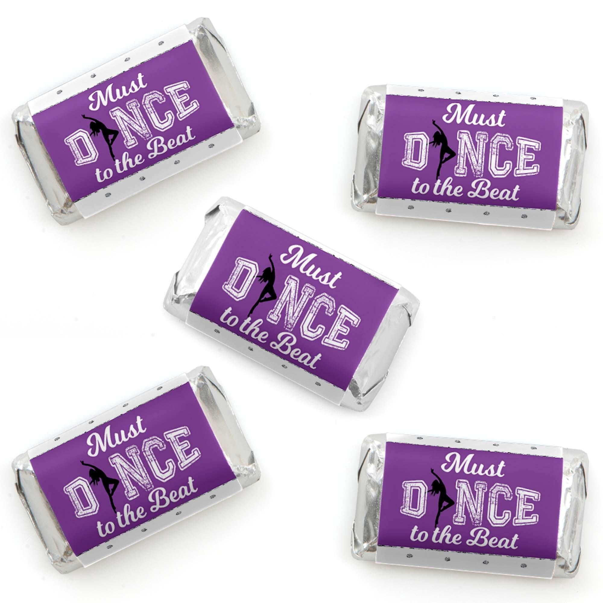Big Dot of Happiness Must Dance to the Beat - Dance - Mini Candy Bar ...