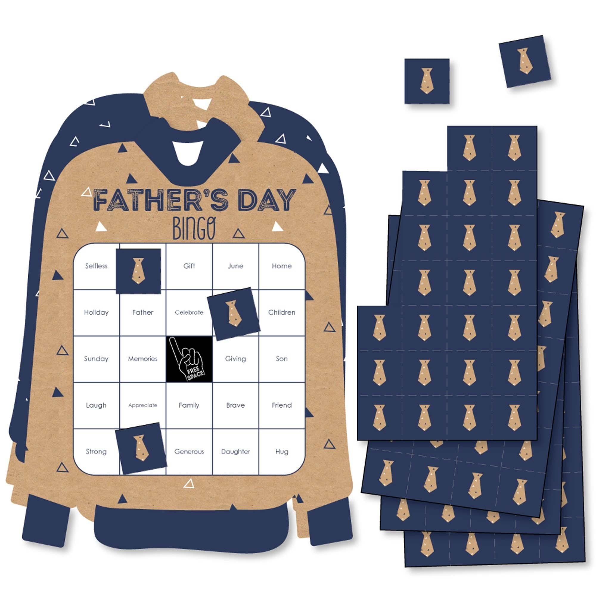 Big Dot of Happiness My Dad is Rad - Bingo Cards and Markers - Father's ...