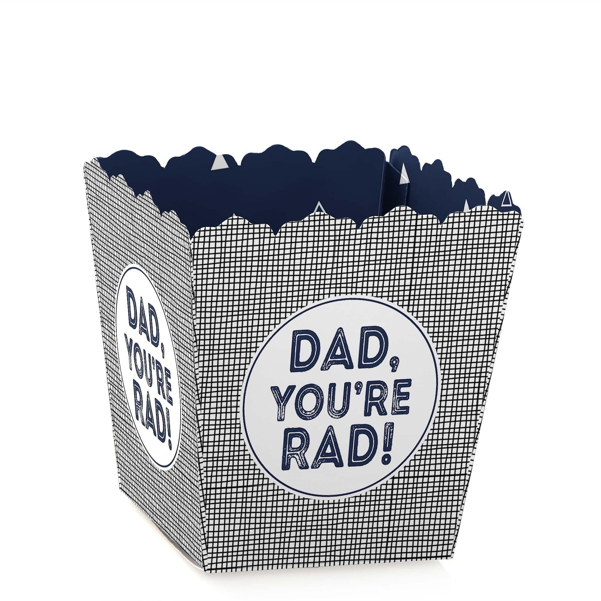 Big Dot of Happiness My Dad is Rad - Party Mini Favor Boxes - Father's ...