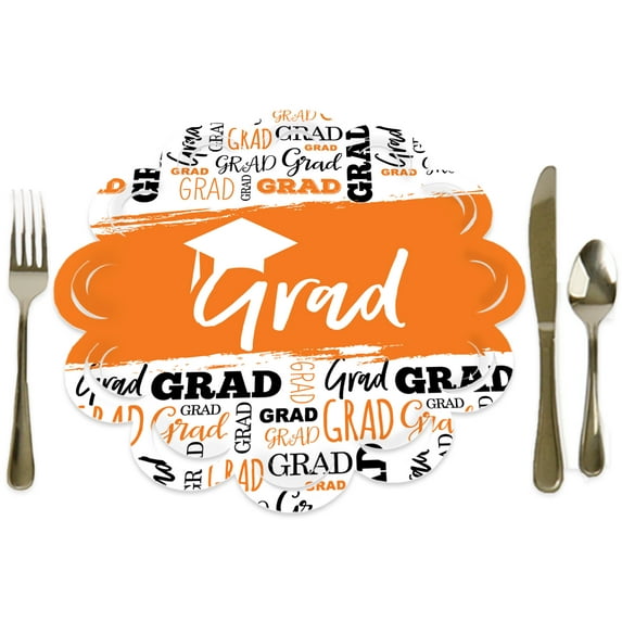 Big Dot of Happiness Orange Grad - Best is Yet to Come - Orange ...