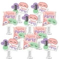 Big Dot of Happiness Pajama Slumber Party - Girls Sleepover Birthday Party Centerpiece Sticks ...