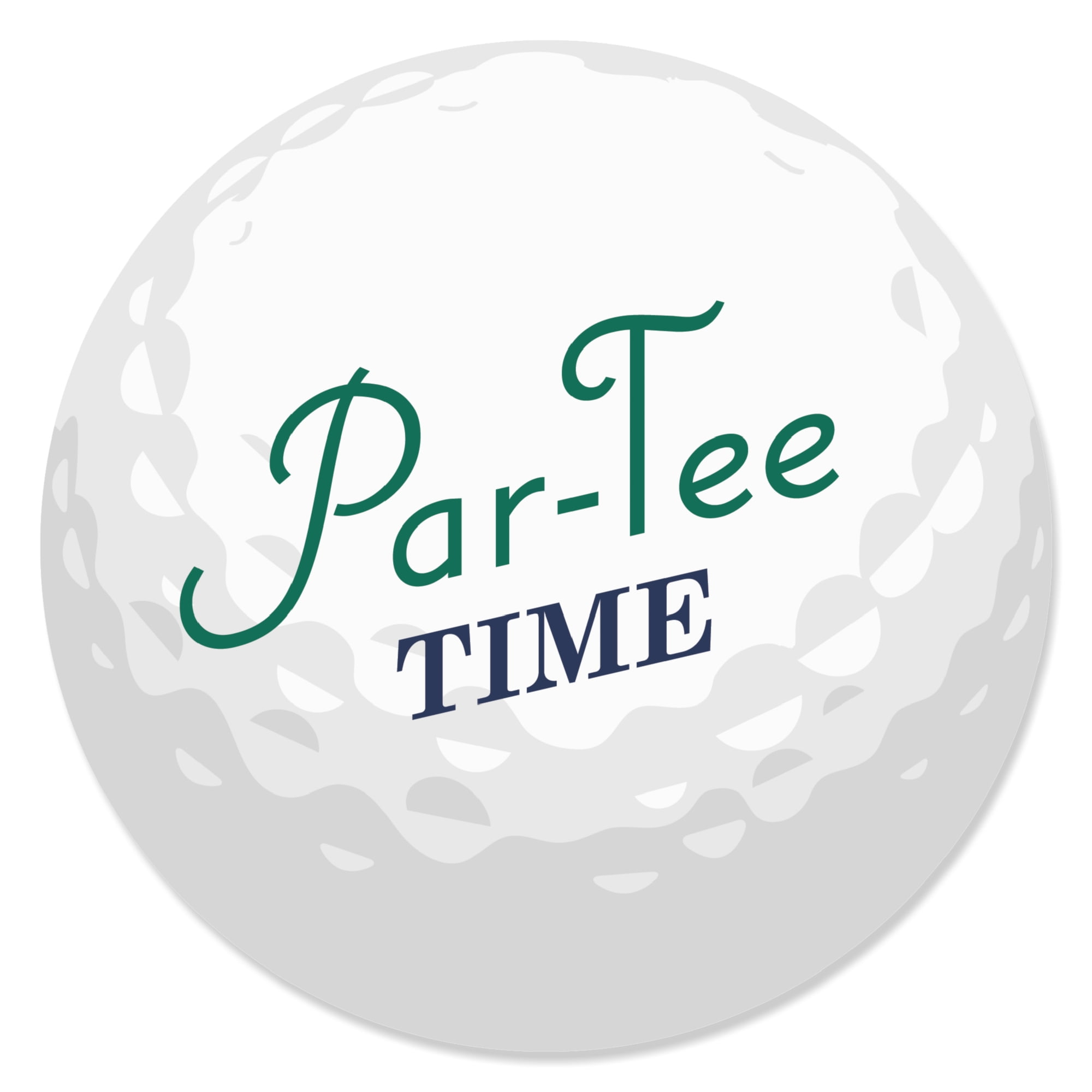 Big Dot of Happiness Par-Tee Time - Golf - Birthday or Retirement Party ...