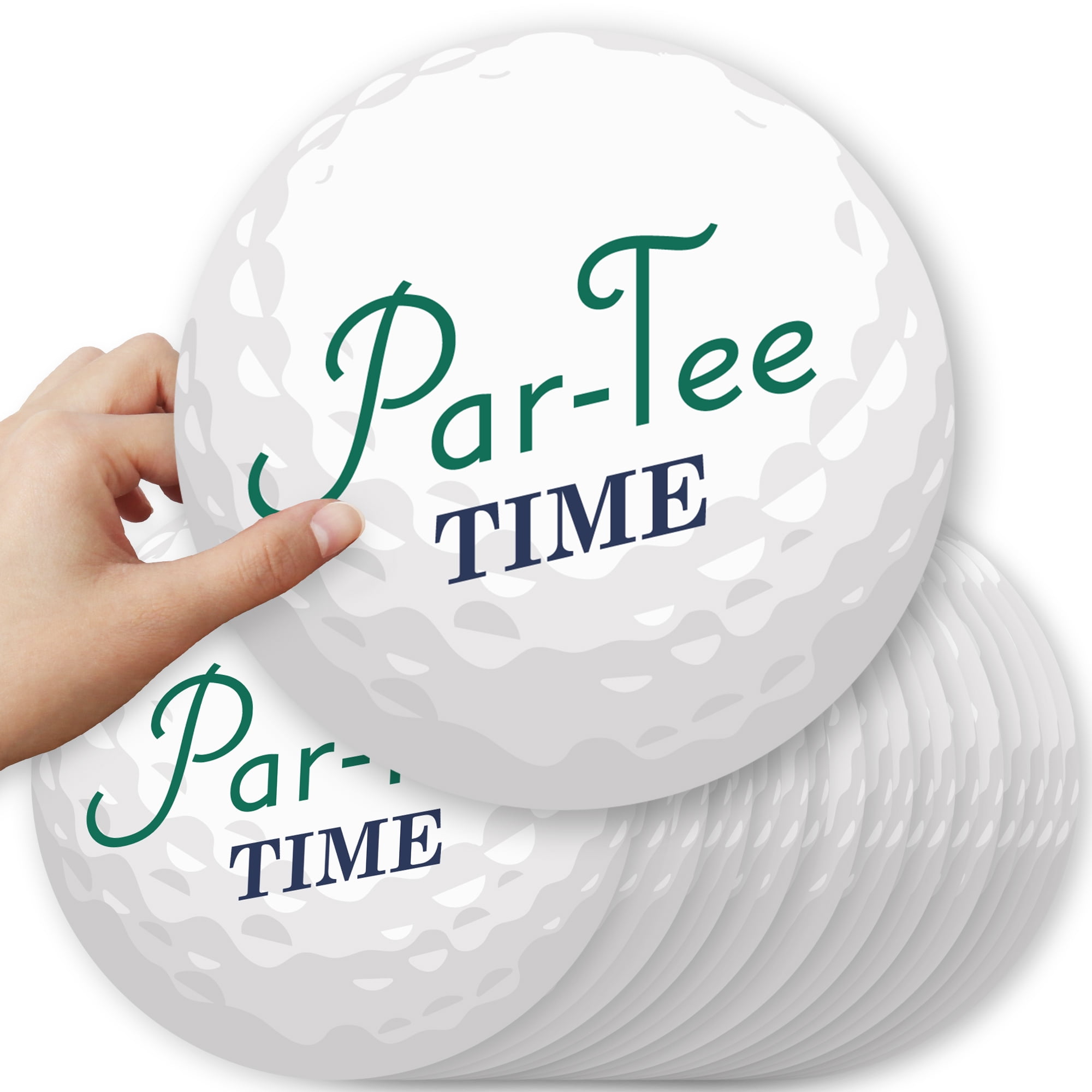Big Dot of Happiness Par-Tee Time - Golf - Golf Ball Decorations DIY ...