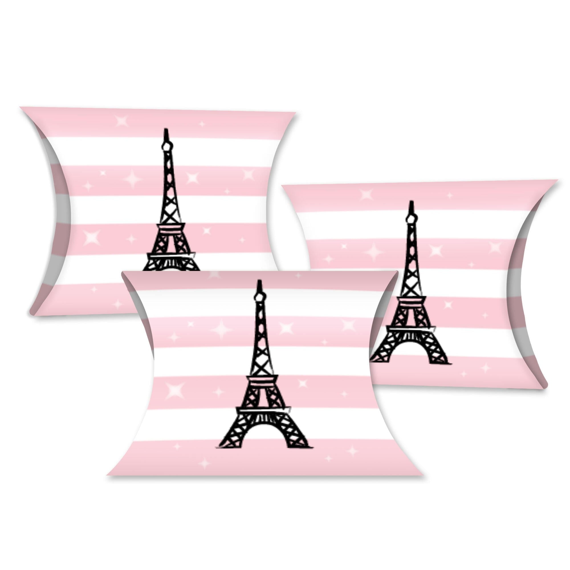 Big Dot of Happiness Paris, Ooh La La - Favor Gift Boxes - Paris Themed ...
