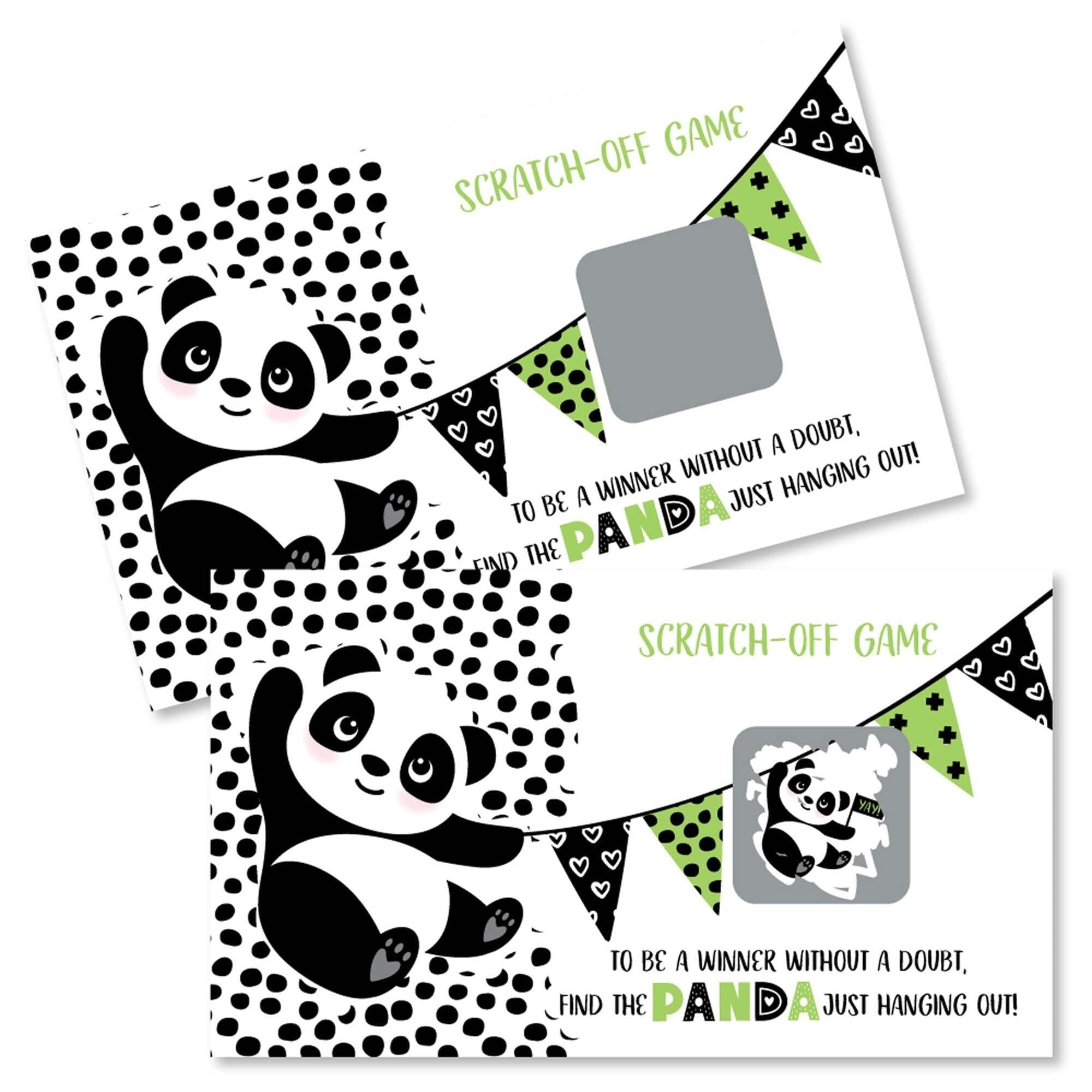 Big Dot of Happiness Party Like a Panda Bear - Baby Shower or Birthday ...