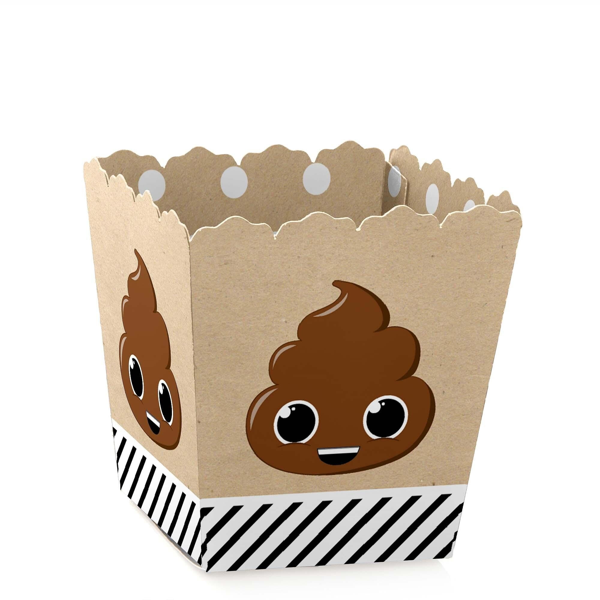 Big Dot of Happiness Party 'Til You're Pooped - Party Mini Favor Boxes ...